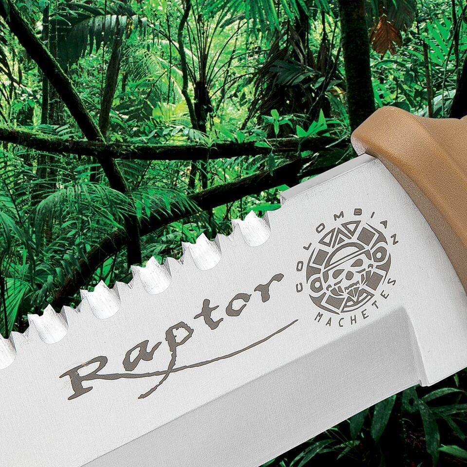 Colombian Raptor Sawback Machete - Atlanta Cutlery Corporation