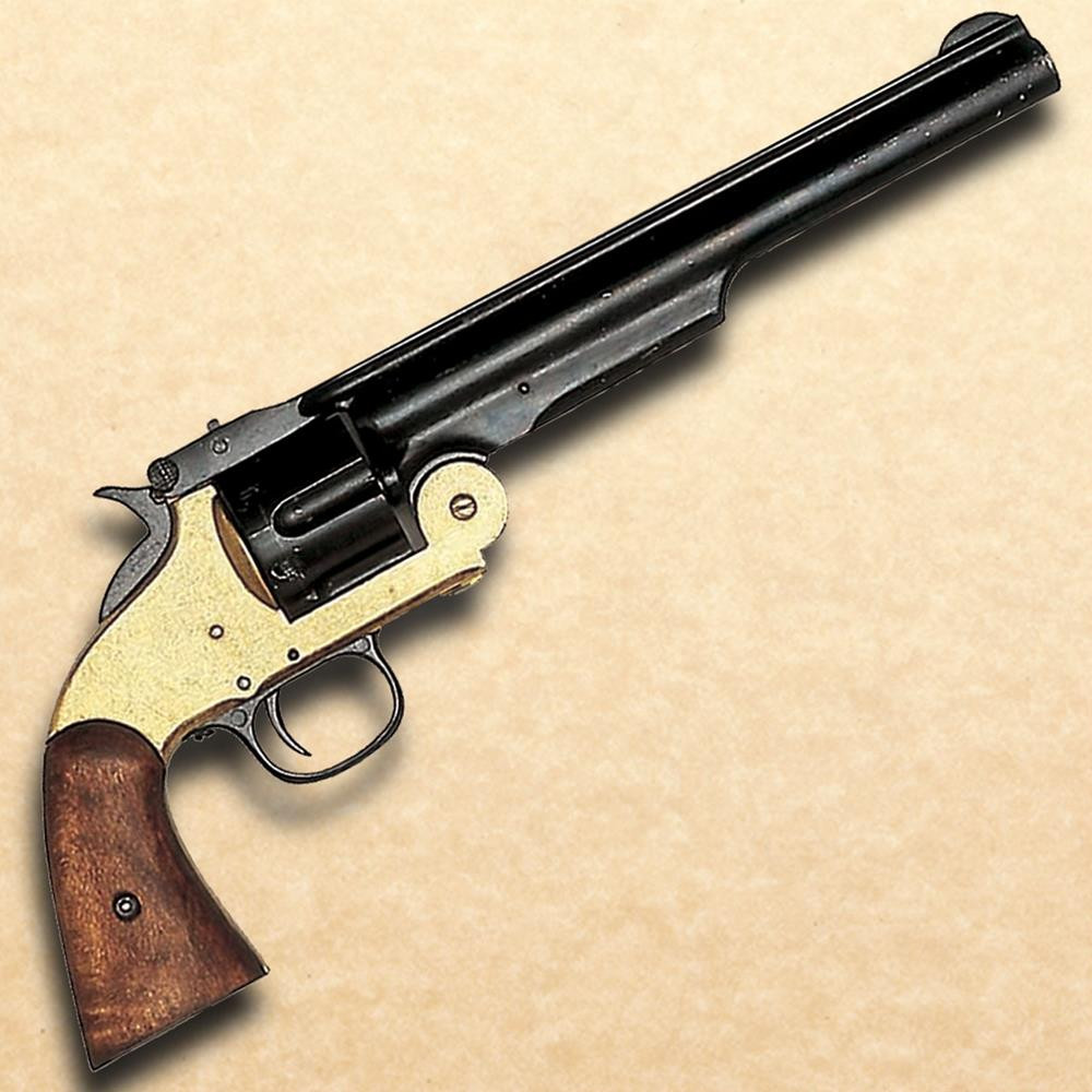 Model 1869 Schofield Style Revolver - Brass - Atlanta Cutlery Corporation