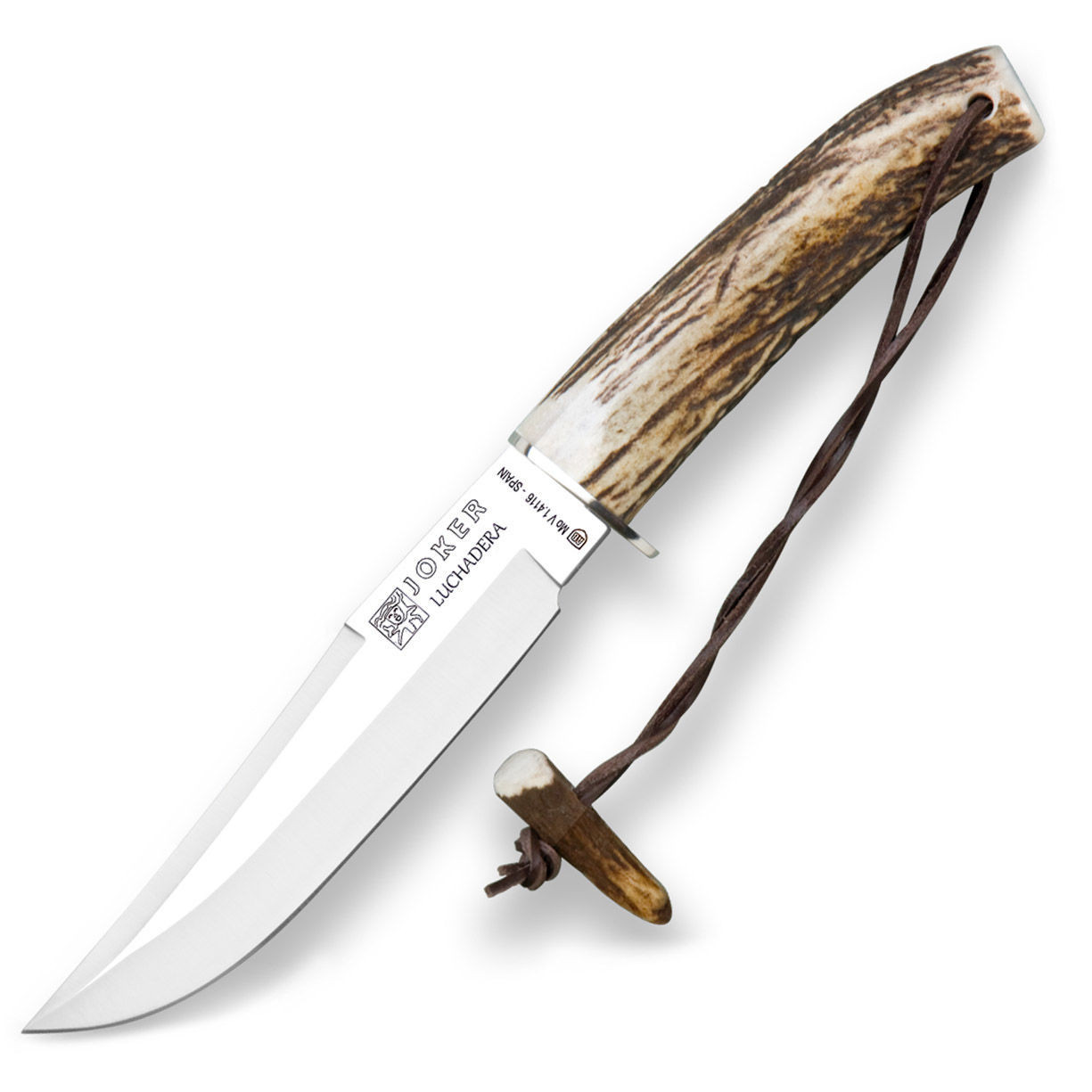 US Made Stag Neck Knife - Atlanta Cutlery Corporation