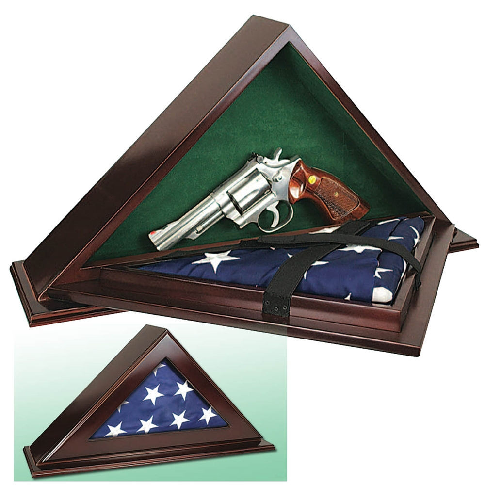 Flag Case w/ Hidden Gun Storage - Atlanta Cutlery Corporation