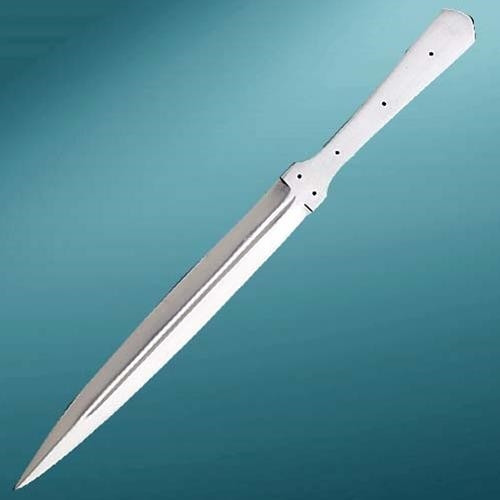 Double Edged Dagger Blade | Long Double-Edged Blade