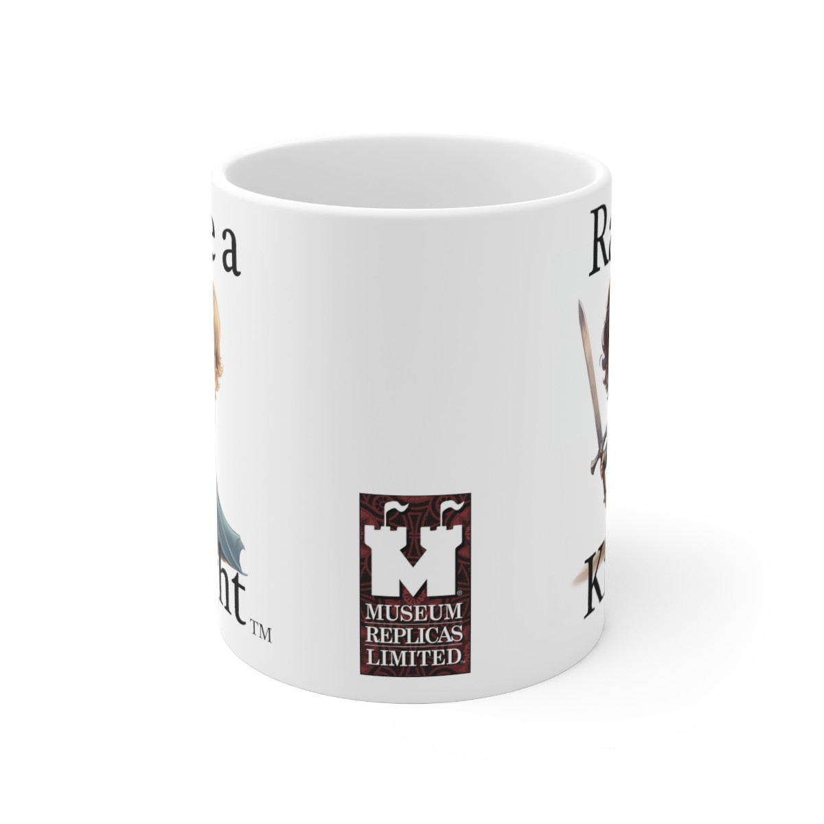 Raise a Knight Medieval Mug | Unique Ceramic Design