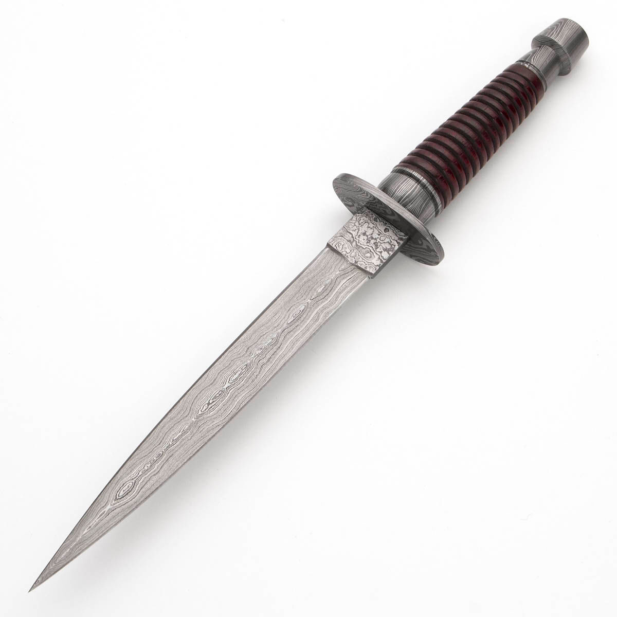 All Damascus Commando Dagger - Atlanta Cutlery Corporation