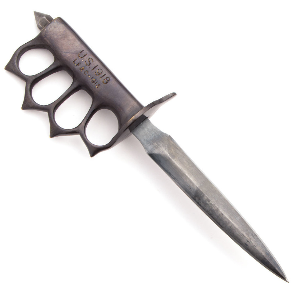 Replica WWI 1918 US Knuckle Duster Trench Knife Replica WWI 1918 US Knuckle Duster Trench Knife