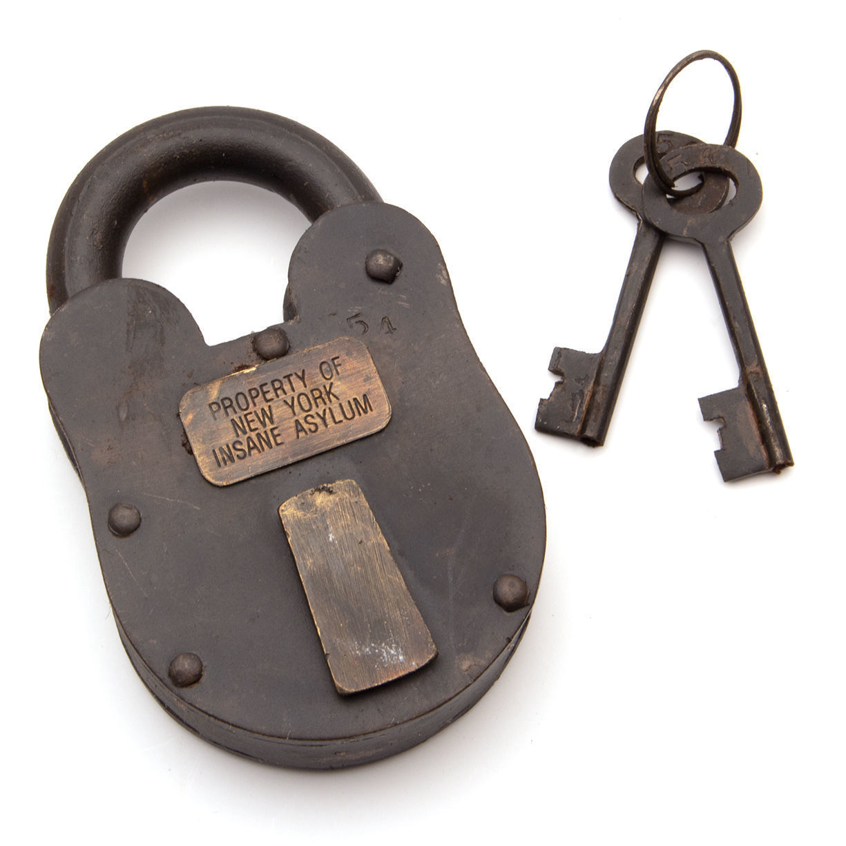 Metal Lock Antique Padlock With Keys Working Medieval Look ...