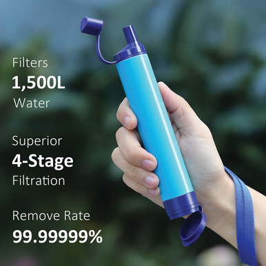 Water Filter Survival Straw | Essential Outdoor Gear