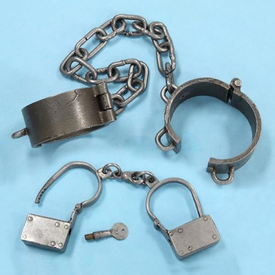 Western Handcuff and Leg Iron Set