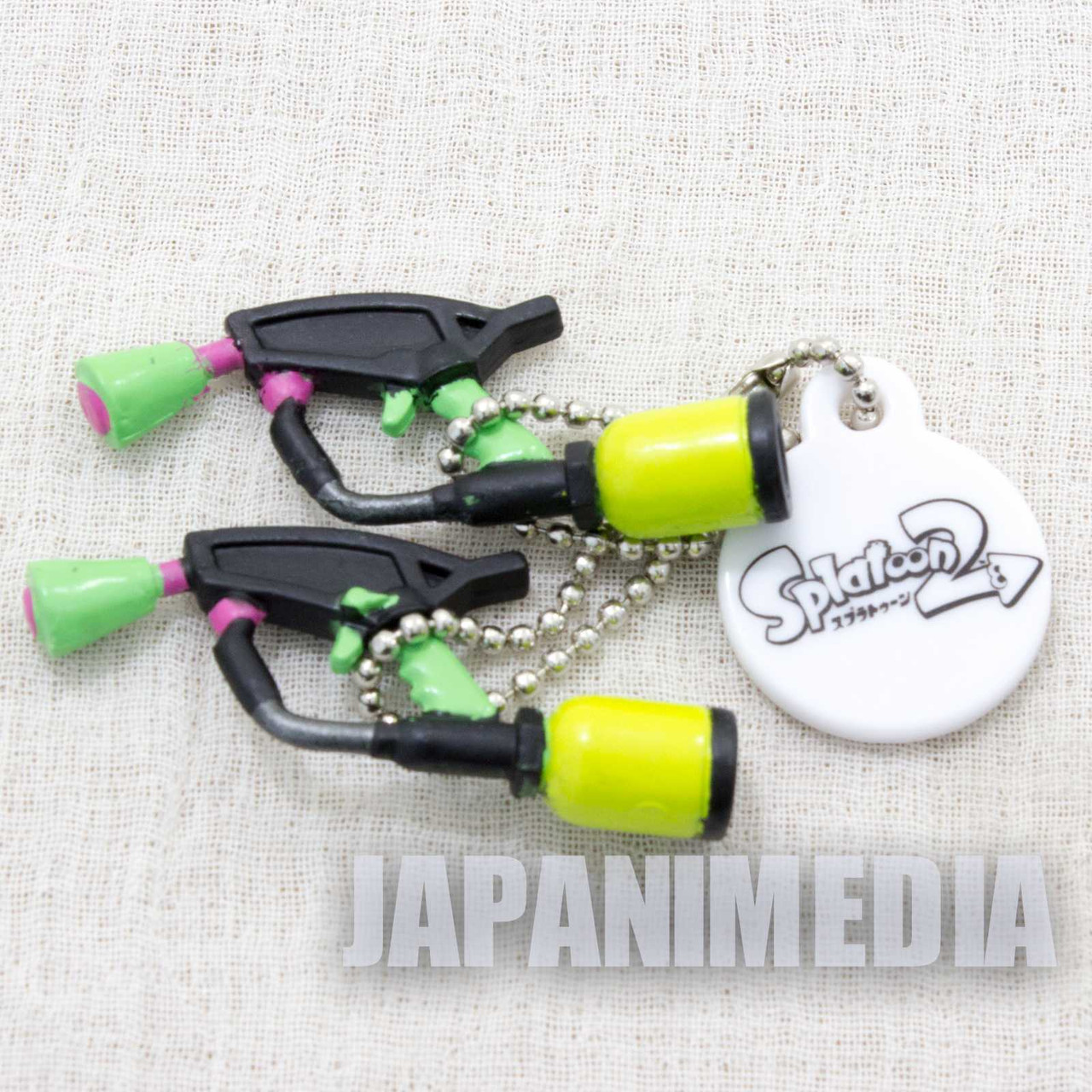 Splatoon 2 Weapon Figure Ballchain Splat Dualies #2 Takara Tomy ...