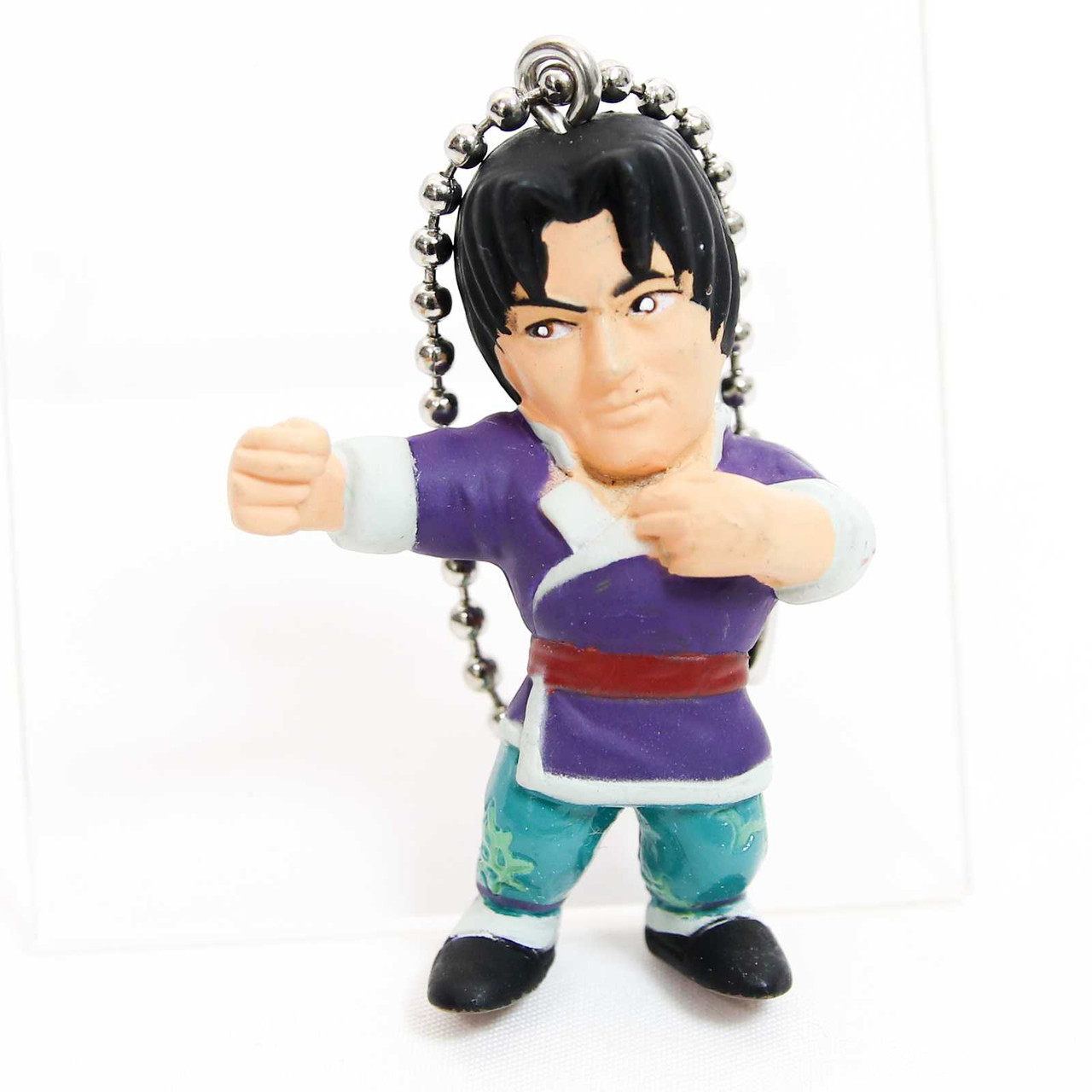 Retro RARE! Tekken Mokujin Figure Ballchain Namco JAPAN GAME 2 ...
