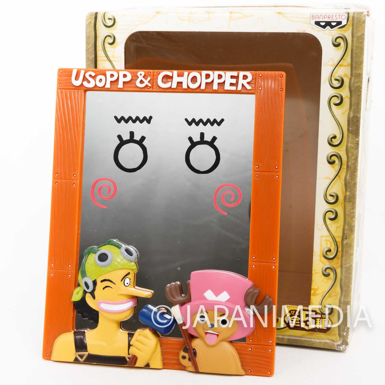 One Piece Mirror Stand Relief Roronoa Zoro JAPAN ANIME SHONEN JUMP ...