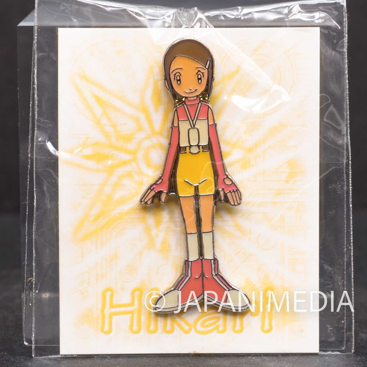 Retro RARE! Digimon Adventure 02 Taichi Yagami Tai Kamiya Metal Pins ...