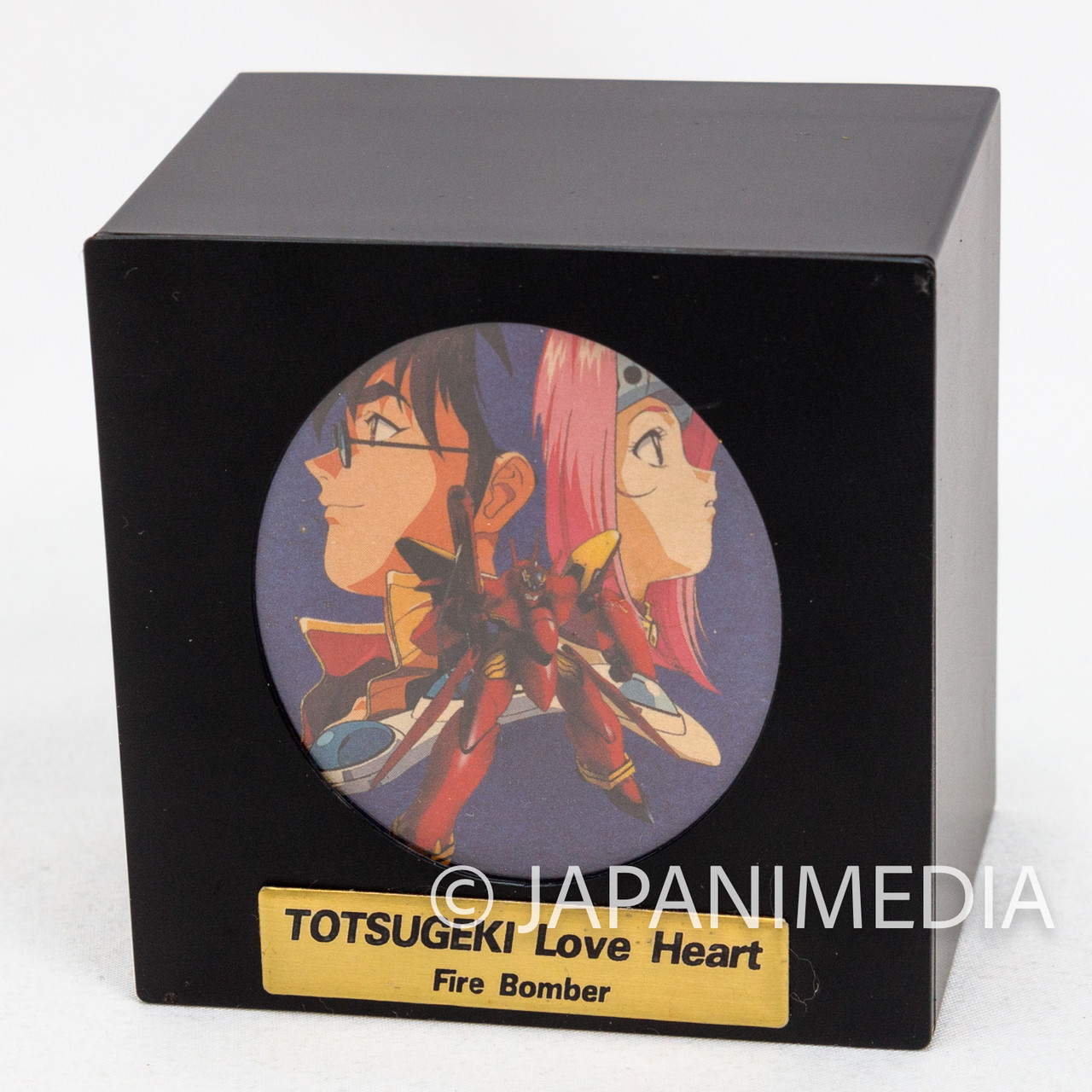 Macross 7 Fire Bomber Music Box "Totsugeki Love Heart" MOVIC Rare ...