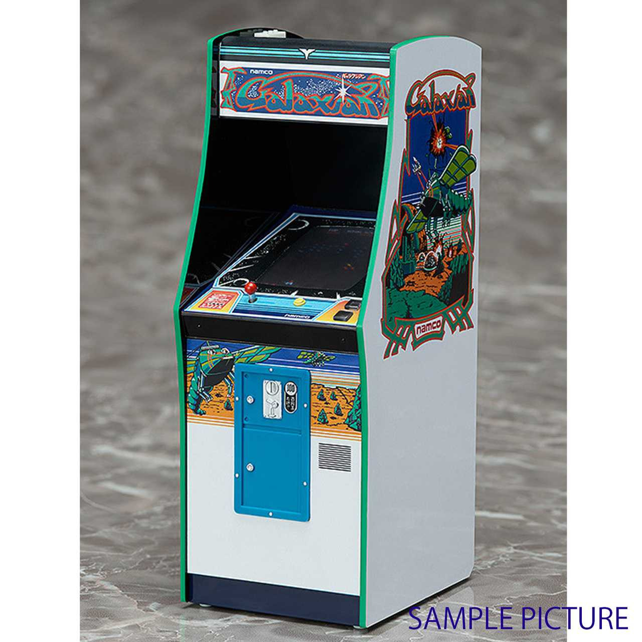 GALAGA Arcade Game Machine Collection Namco 1/12 Miniature Figure JAPAN ...