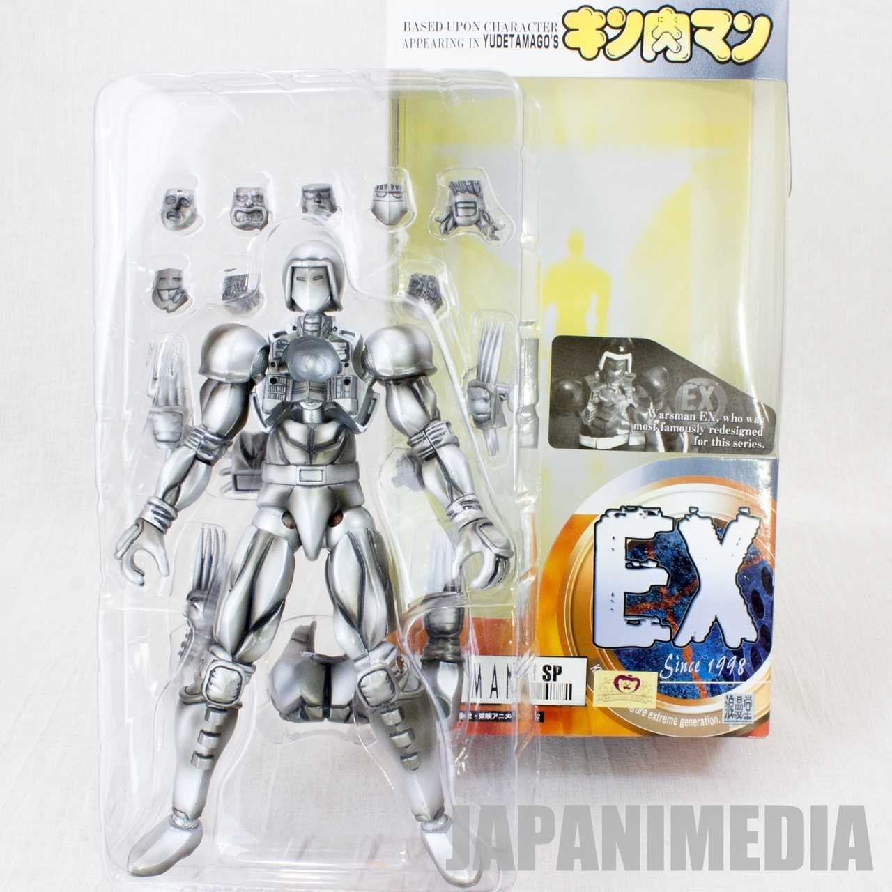 KINNIKUMAN WARSMAN Romando EX Metal Color PVC Figure JAPAN ANIME ...