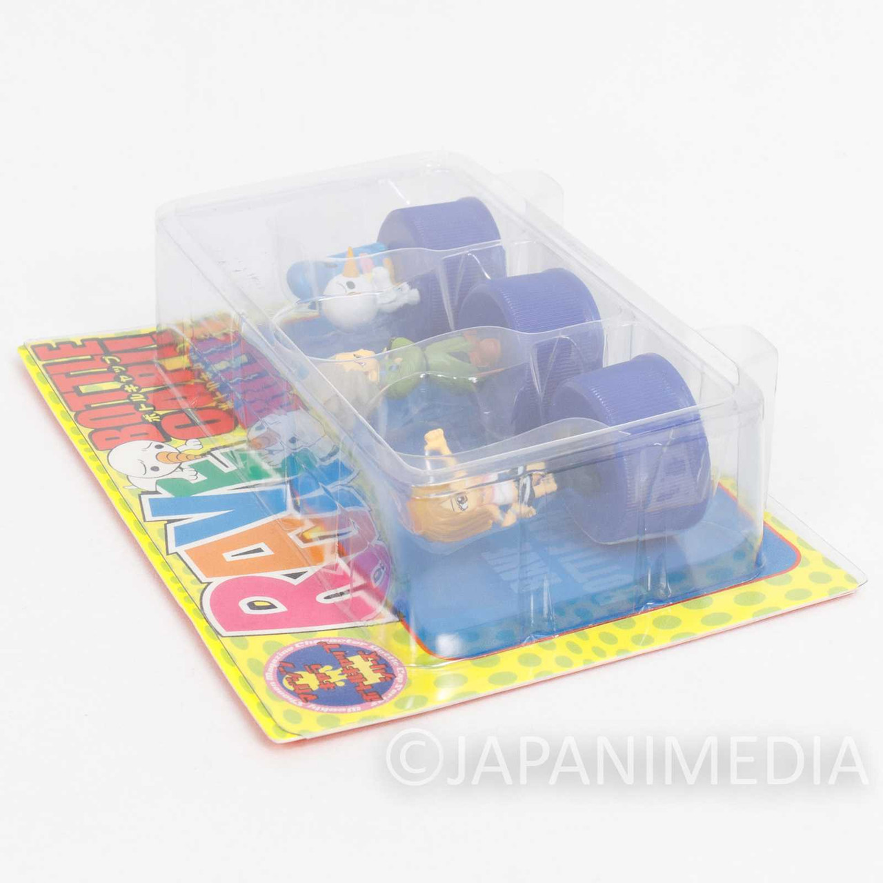 Groove Adventure RAVE Bottle Cap Figure 3pc Set #2 Elie ver. JAPAN ...