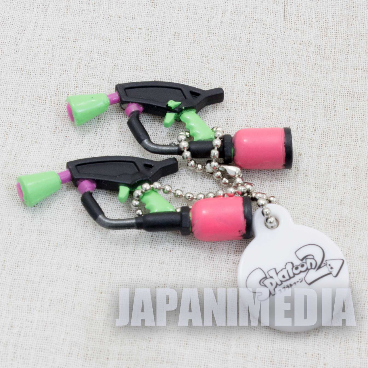 Splatoon 2 Weapon Figure Ballchain Splat Dualies #2 Takara Tomy ...