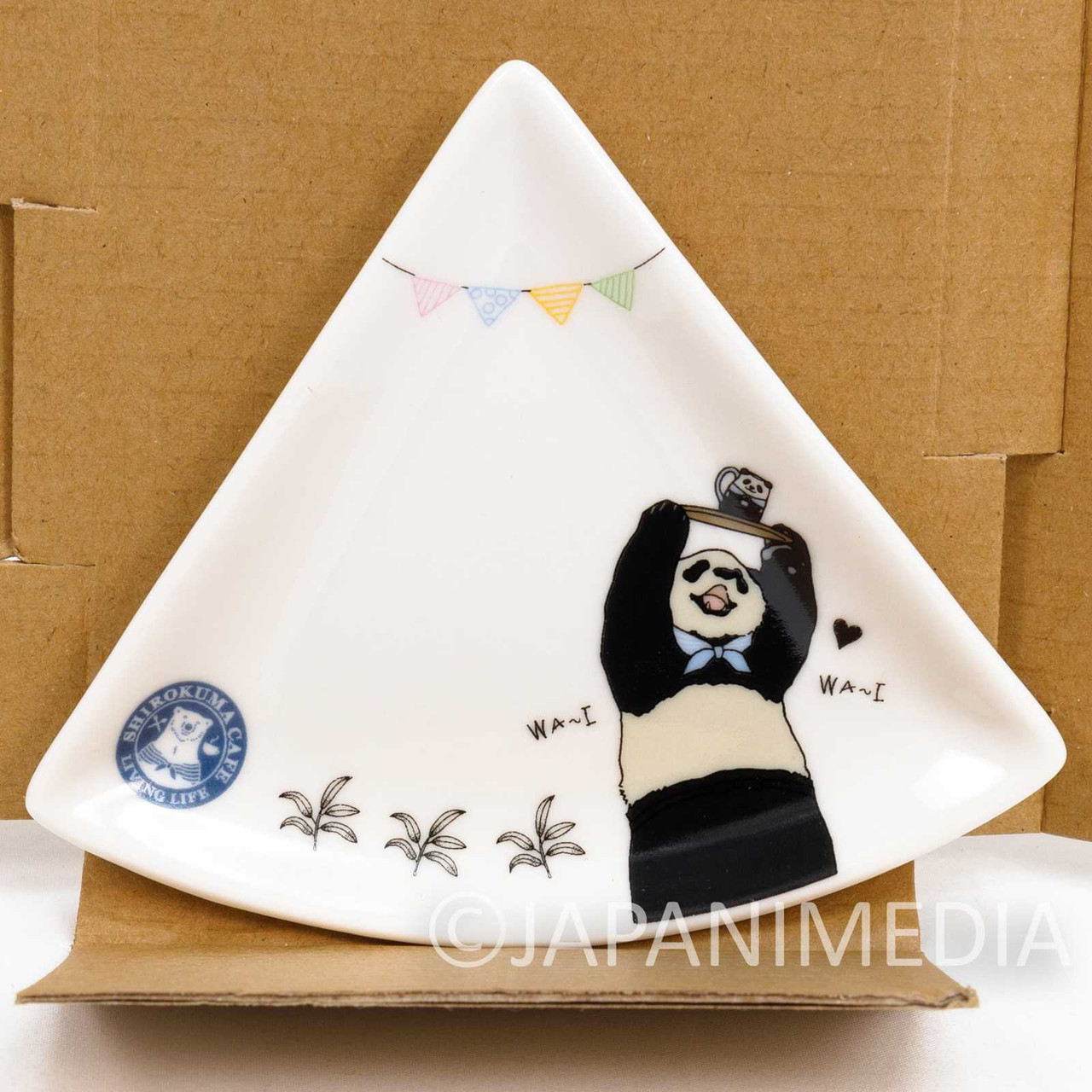 Shirokuma Cafe Panda kun Design mini Plate JAPAN ANIME Japanimedia Store