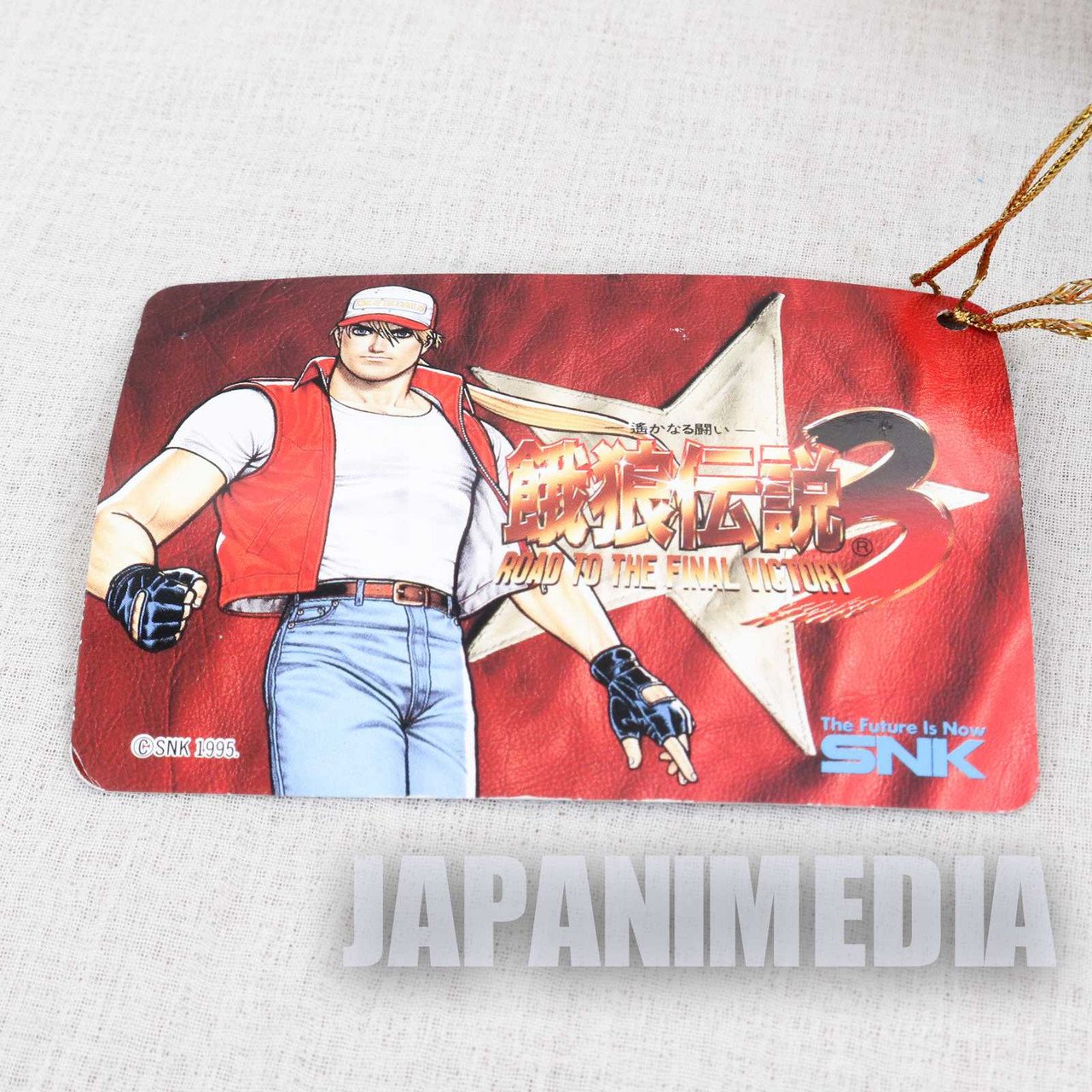 RARE! Fatal Fury / King of Fighters Bob Wilson Plush Doll SNK JAPAN ...