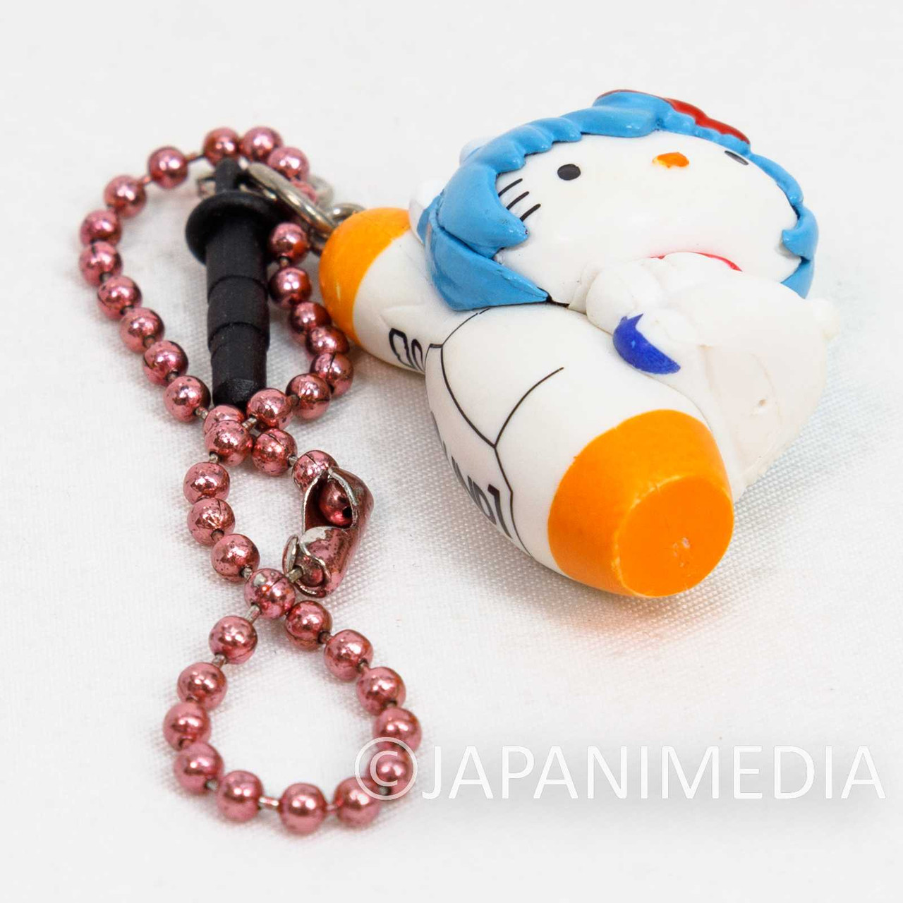 Evangelion Rei Ayanami x Hello Kitty with Bowling Pin Figure Ballchain ...