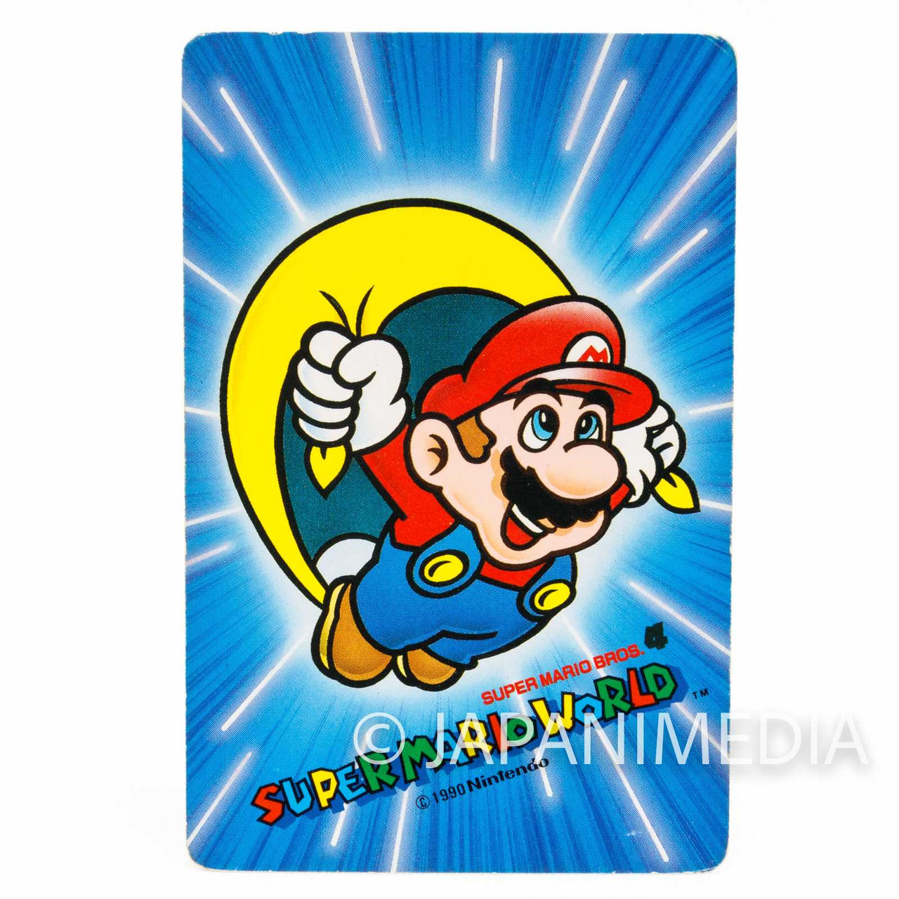 Retro RARE Super Mario World Trump Playing Cards Nintendo JAPAN FAMICOM ...