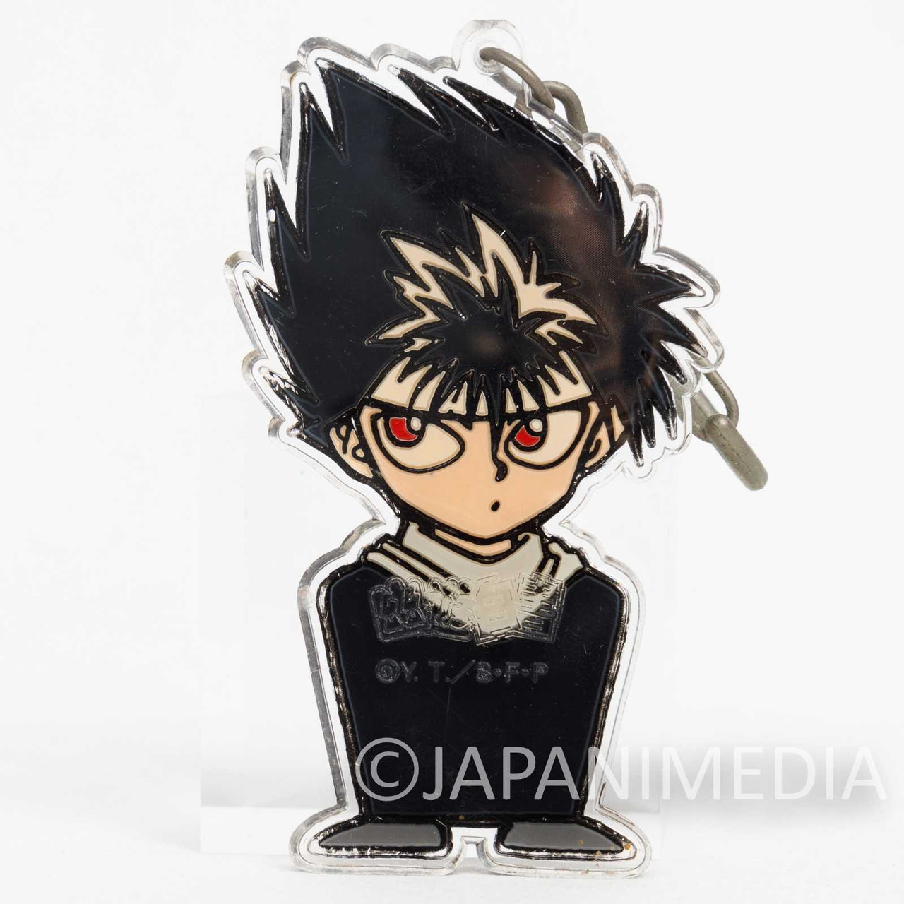 RARE Yu Yu Hakusho Hiei Acrylic Mascot Key Chain Tomy JAPAN ANIME 1 ...