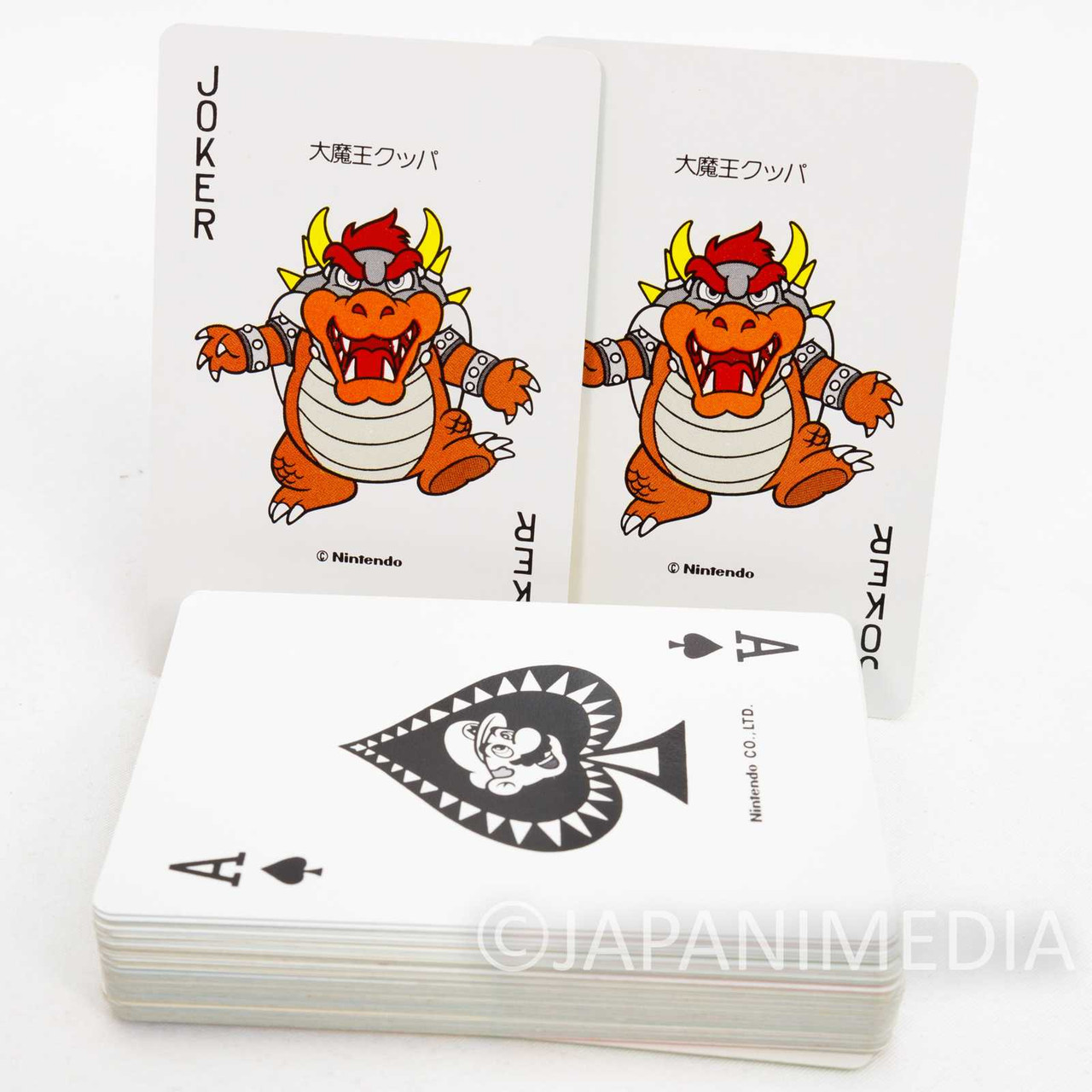 Super Mario Bros Trump Playing Cards Nintendo JAPAN FAMICOM 2 ...