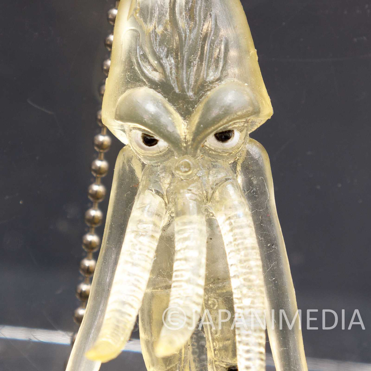 RARE Ika Calamari Wrestler Movie Figure Keychain Transparent ver. JAPAN ...