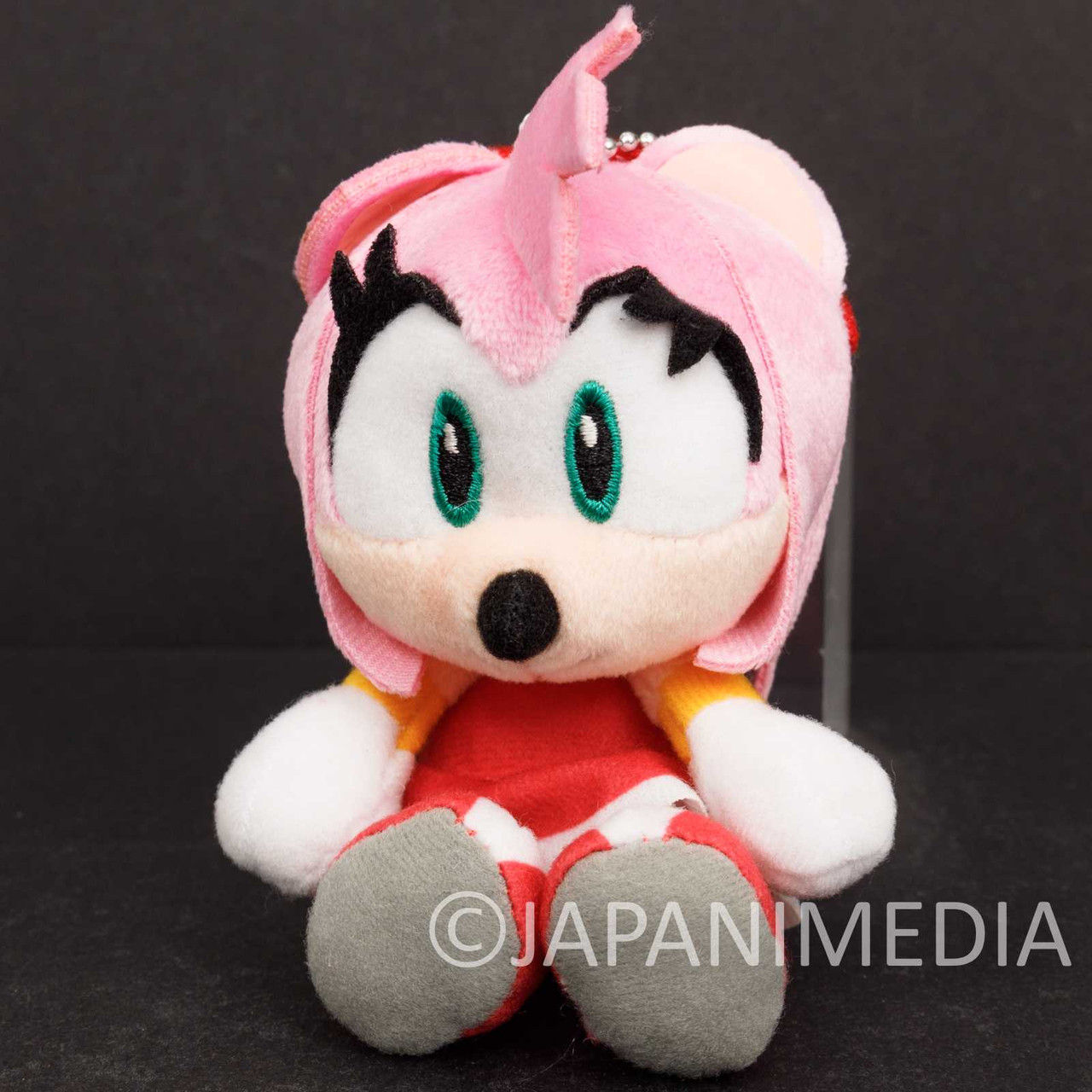 Sonic The Hedgehog Amy Rose Plush Doll w/Ballchain SEGA JAPAN GAME ...
