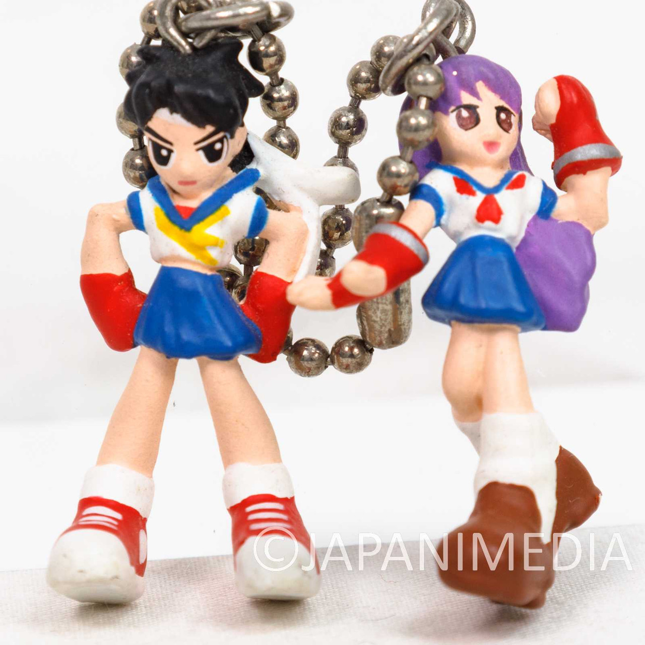 KOF Athena x Street Fighter Sakura Figure Ballchain CAPCOM SNK ...