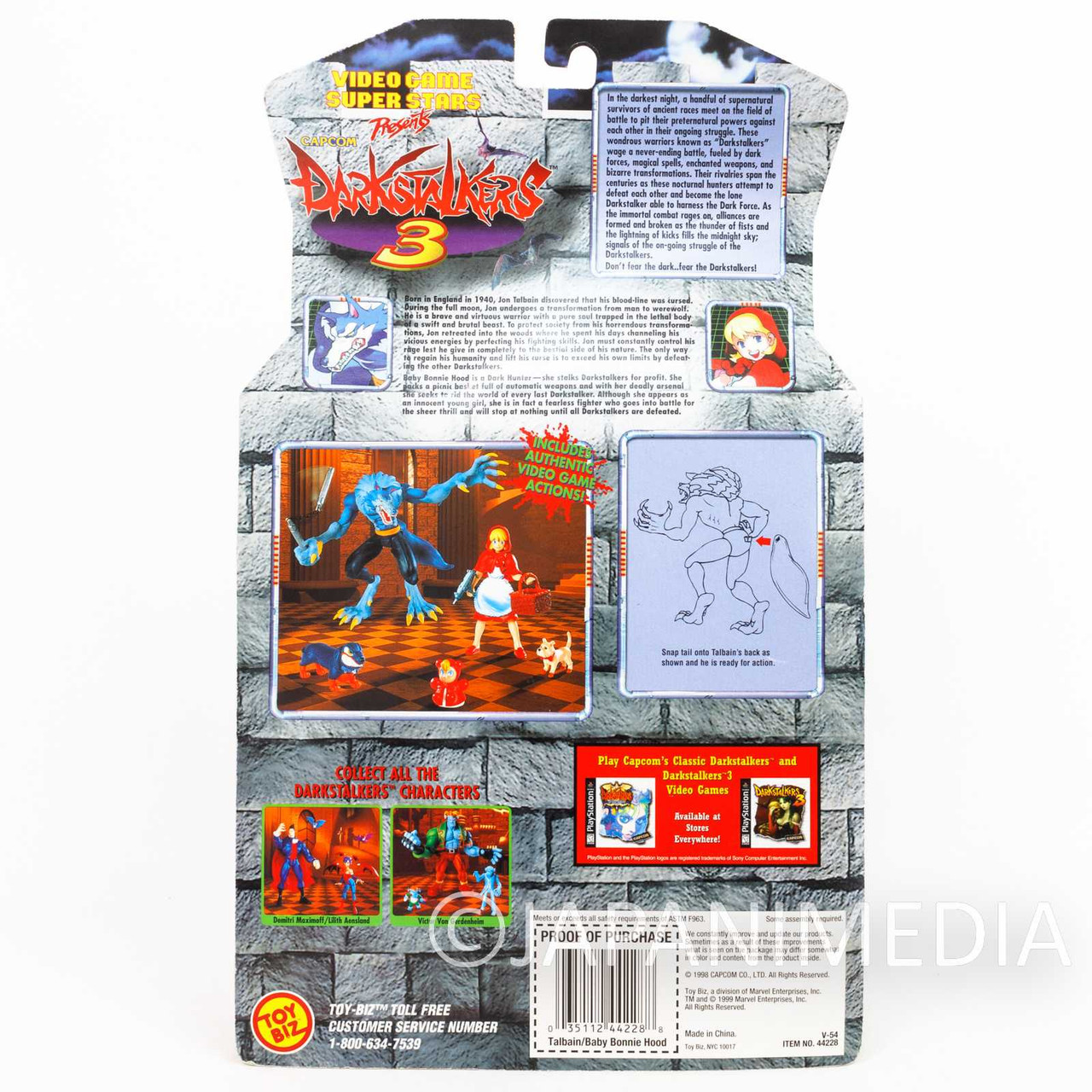 Darkstalkers (Vampire Savior: The Lord of ) Jon Talbain & Bulleta ...