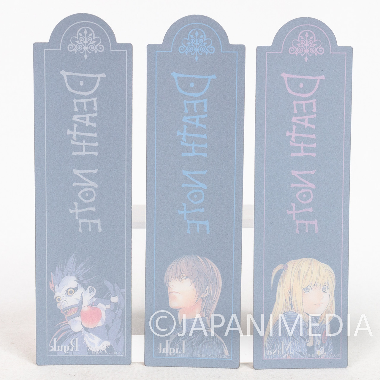 Death Note Plastic Bookmark 3pc Set Light Ryuk Misa Japanimedia Store