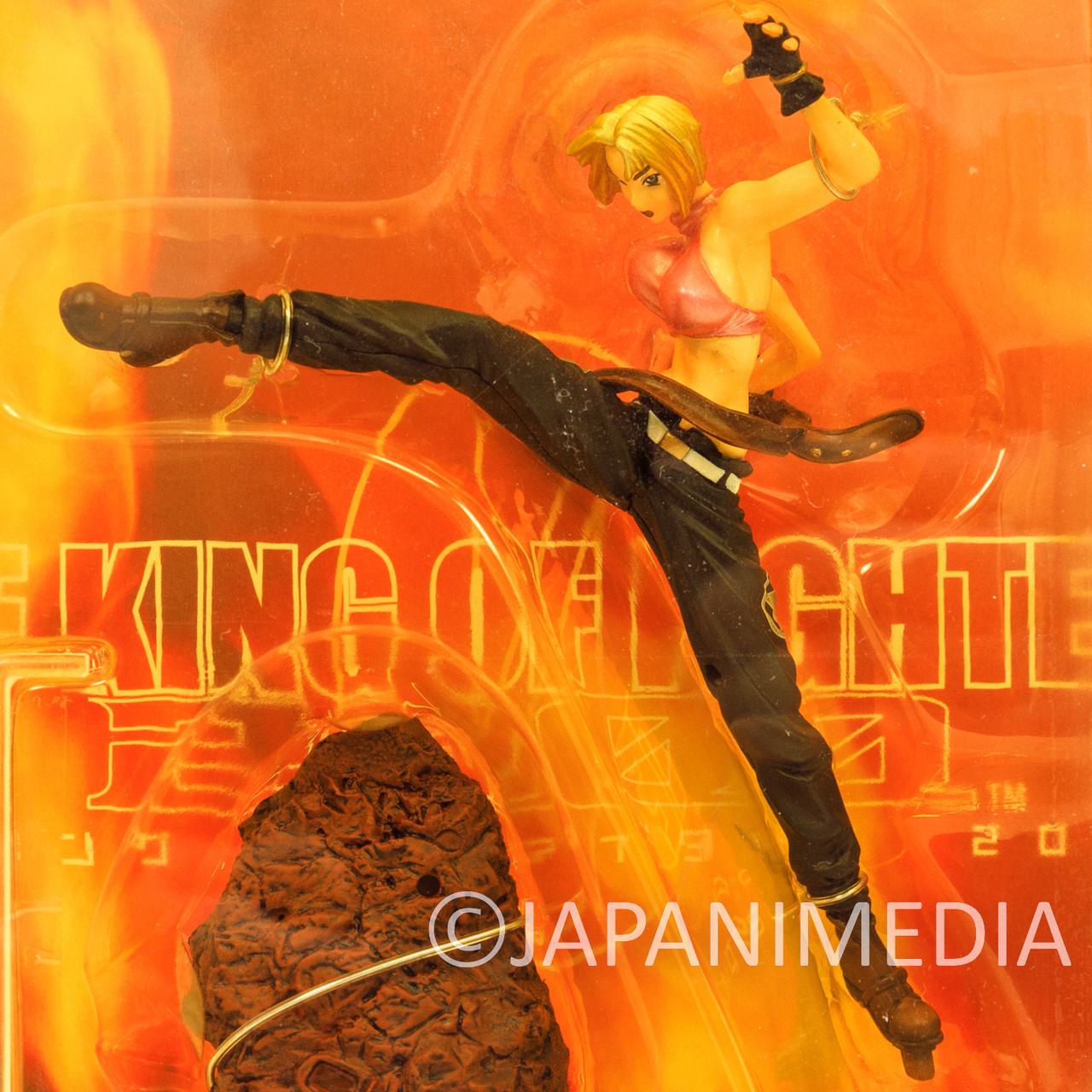 KOF King of Fighters 2000 Blue Mary 1/12 Scale Figure Pink ver. TOYCOM ...