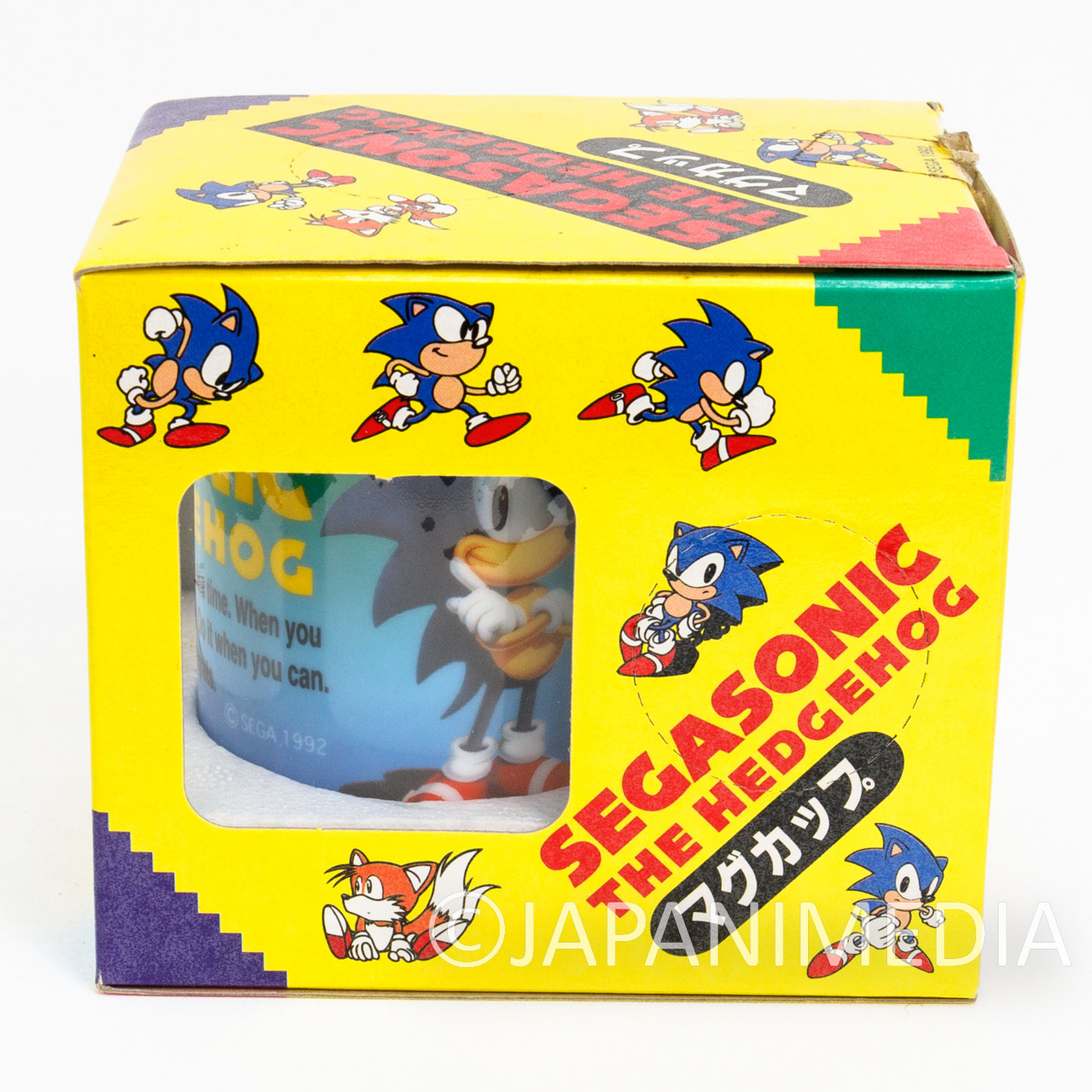 Retro RARE! Sonic The Hedgehog Mug SEGA JAPAN GAME 3 Japanimedia Store