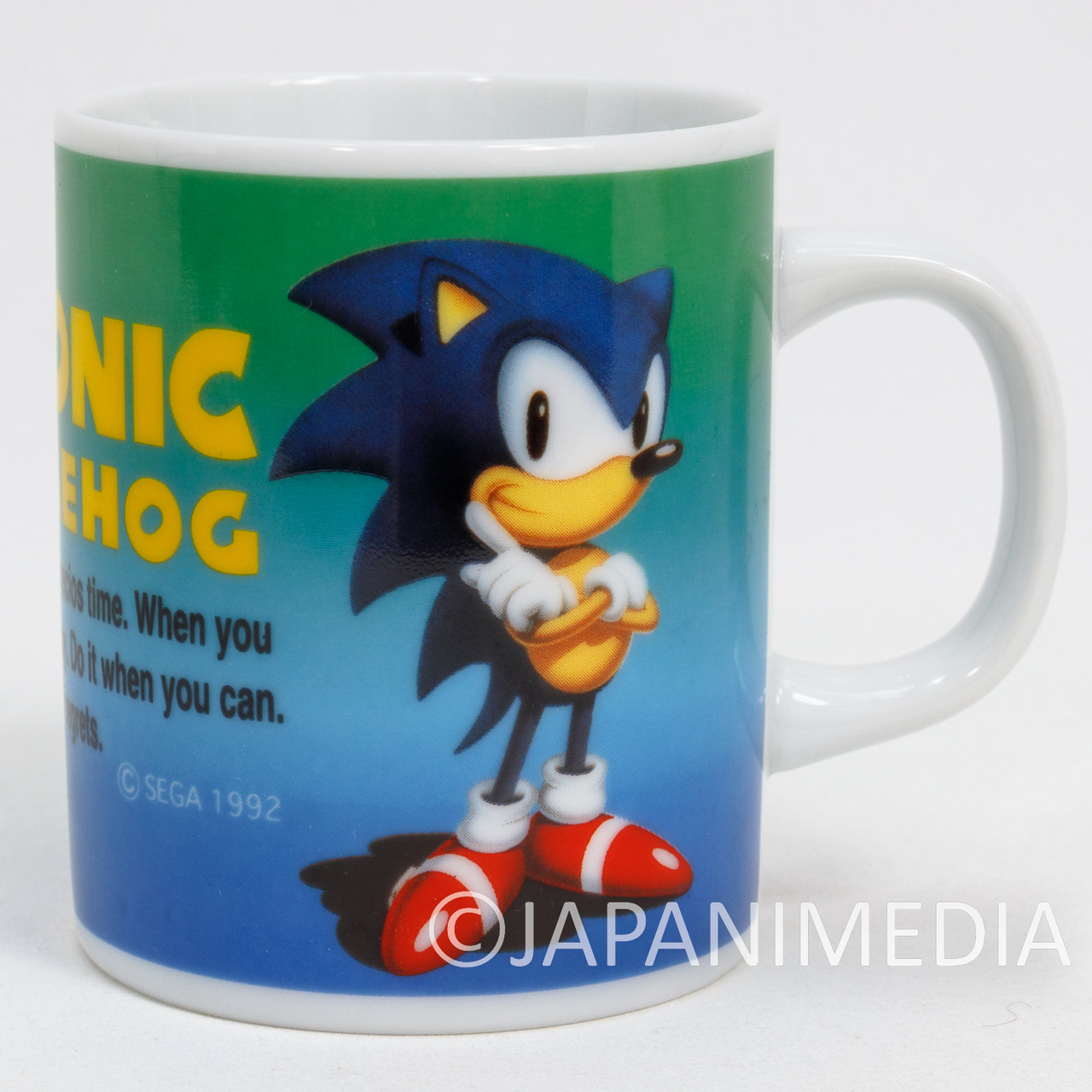 Retro RARE! Sonic The Hedgehog Mug SEGA JAPAN GAME 3 Japanimedia Store