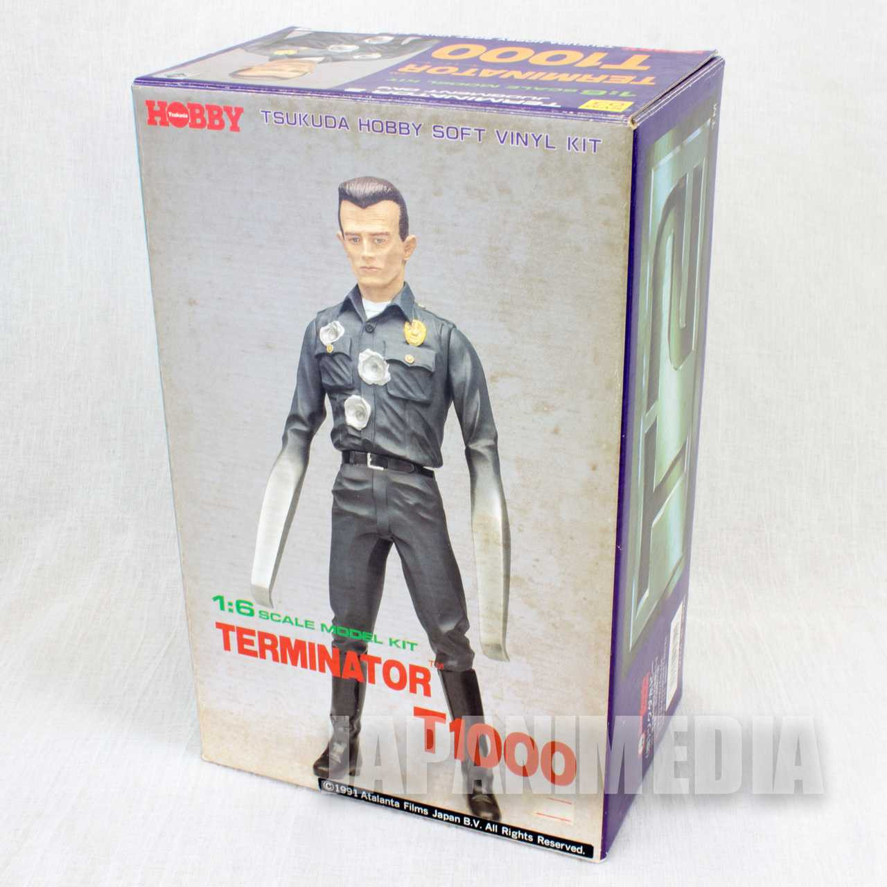 Terminator T1000 1/6 Scale Soft Vinyl Model Kit Tsukuda Hobby JAPAN ...