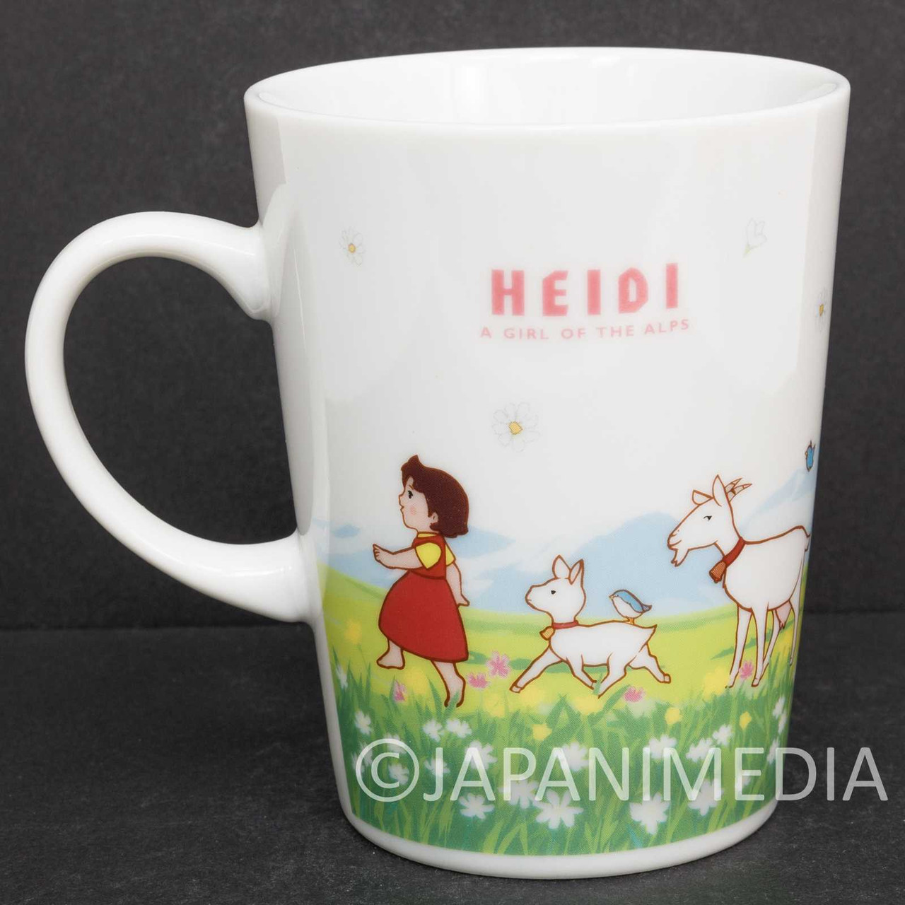 Heidi Girl of the Alps MUG Heidi & Peter & Josef & Goats JAPAN ...