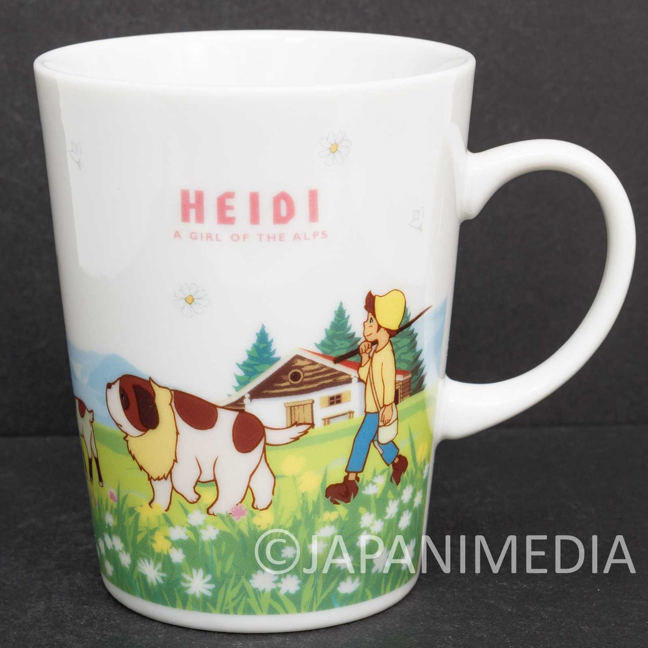 Heidi Girl of the Alps MUG Heidi & Peter & Josef & Goats JAPAN ...