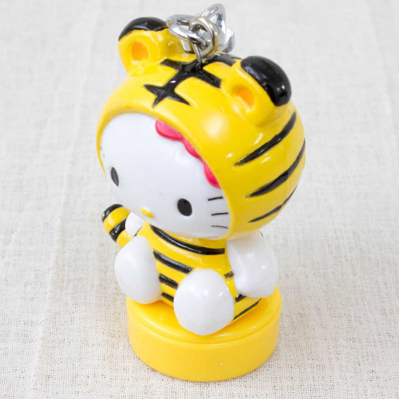 Hello Kitty x Tiger Cosplay Figure Keychain Sanrio JAPAN ANIME MANGA ...