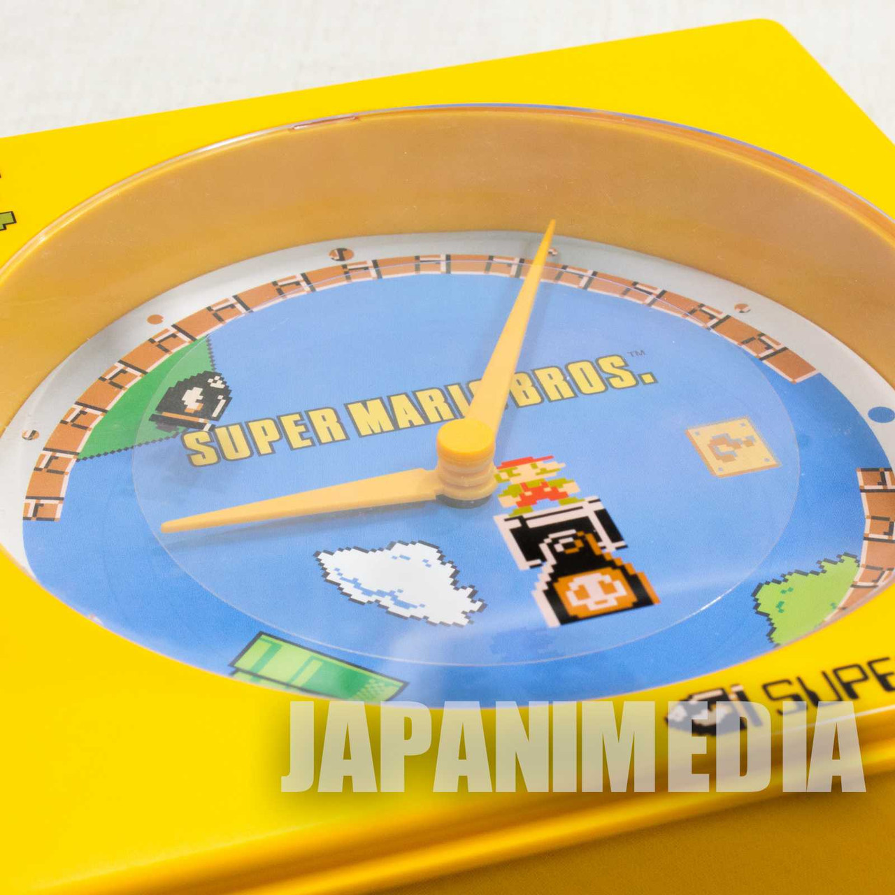 RARE! Super Mario Bros. Mini Desktop Clock Normal Stage Ver. JAPAN ...