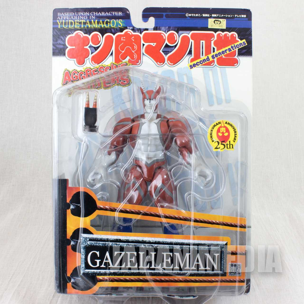 Kinnikuman GAZELLEMAN 2nd Generations Romando PVC Action Figure JAPAN ...