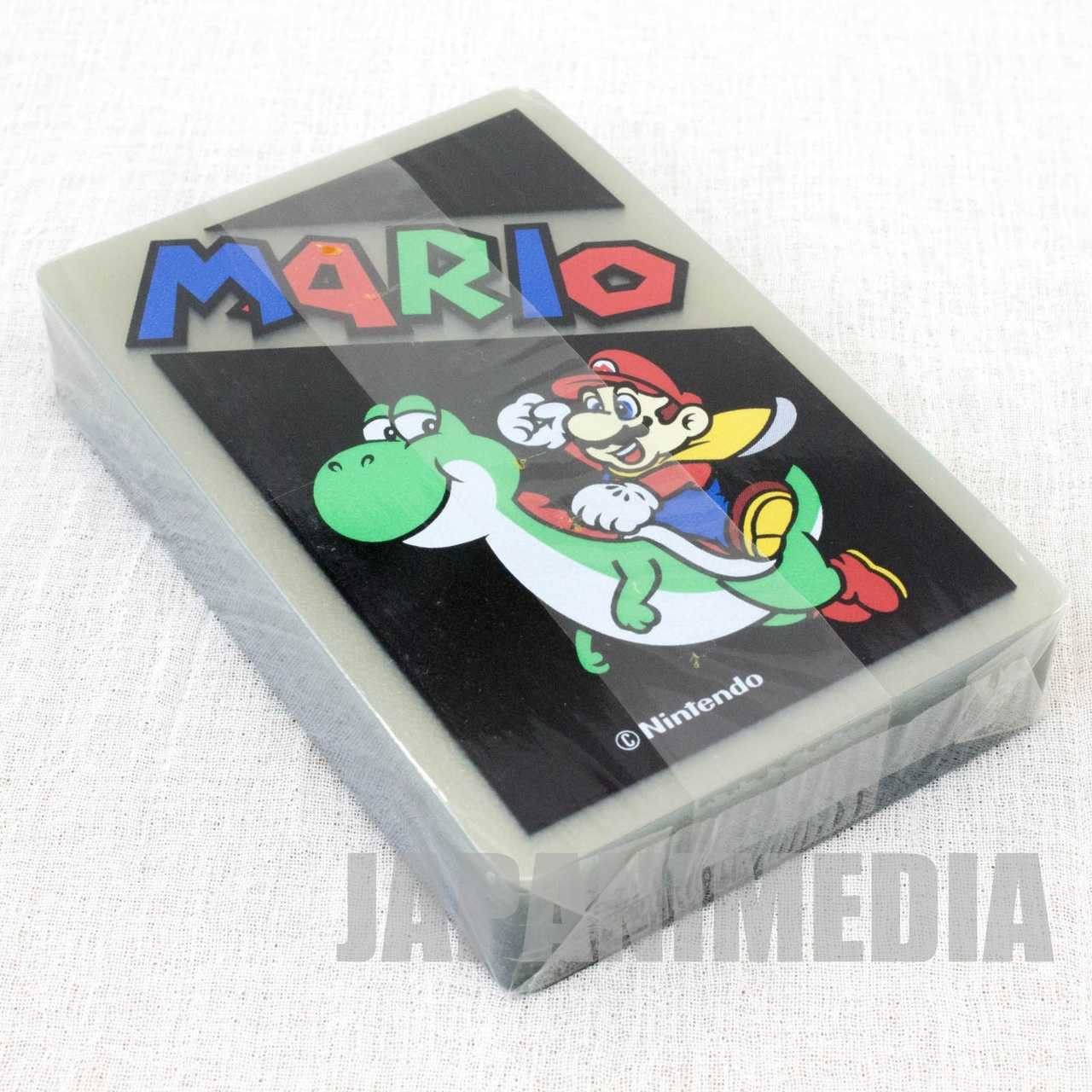 Super Mario World Trump Clear Playing Cards Mario on Yoshi JAPAN ...