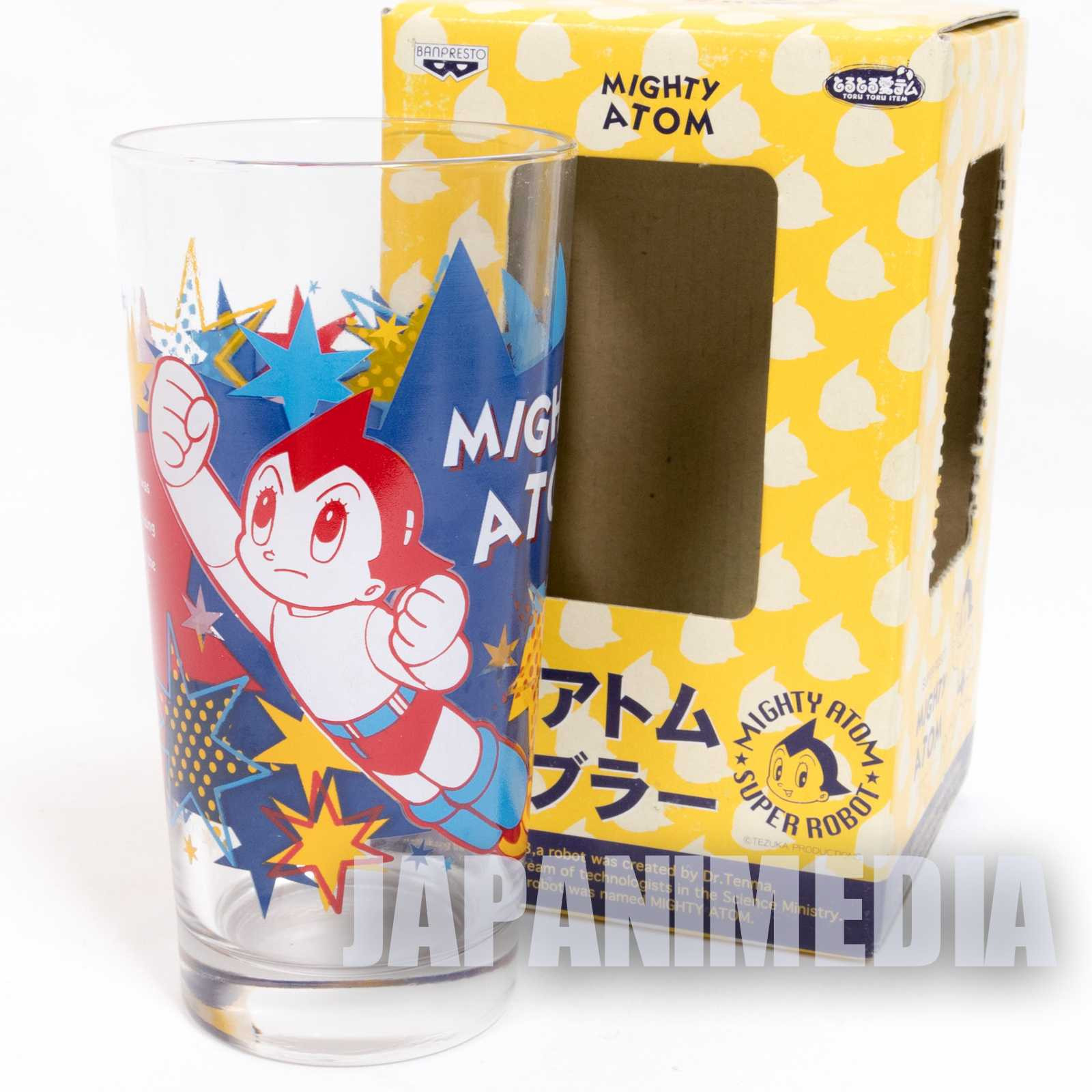 Retro Mighty Atom Astro Boy Glass 2pc Set Tezuka Osamu JAPAN ANIME ...