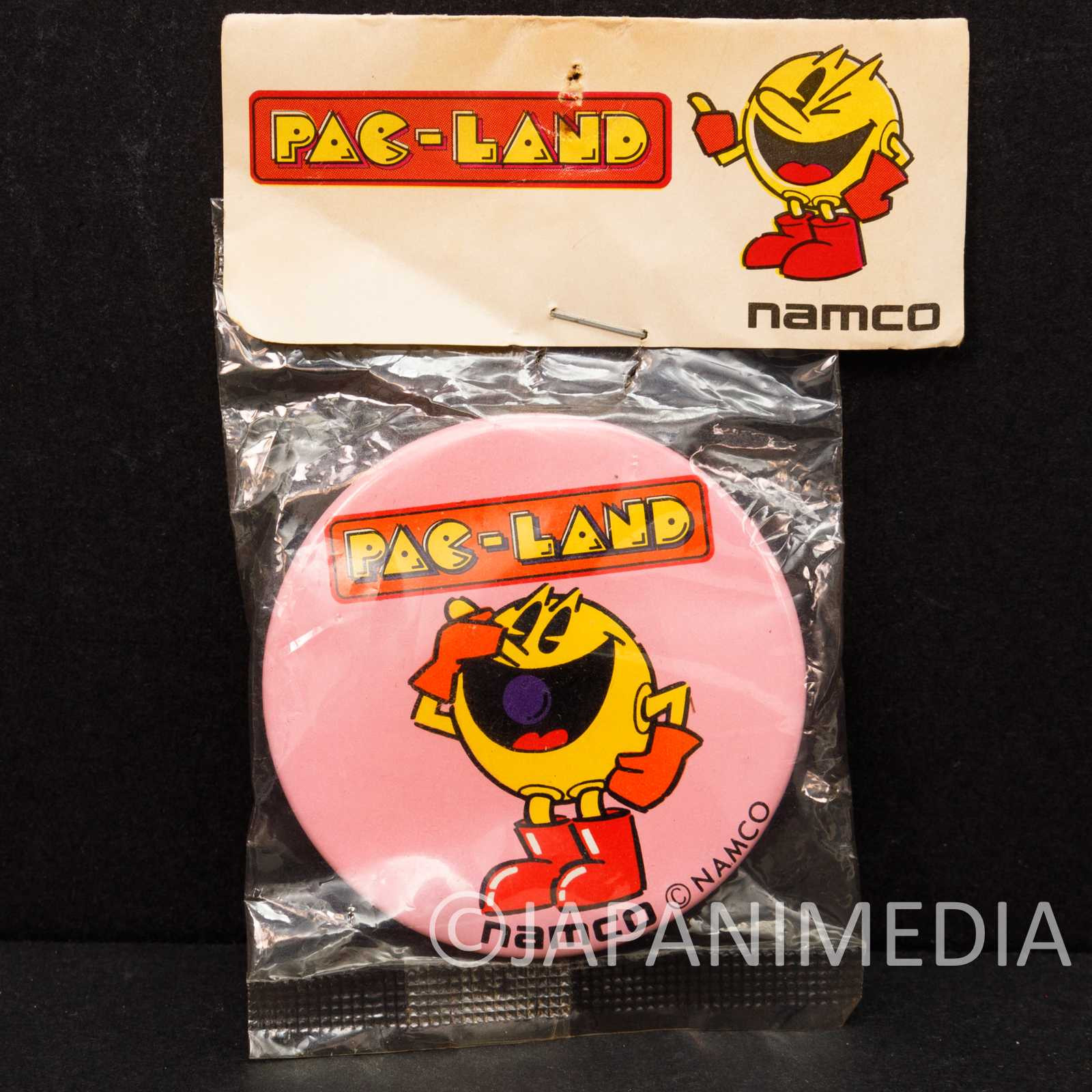 Retro RARE! Pac-Land Aluminum Can Pen Case Namco / JAPAN NES PAC-MAN ...