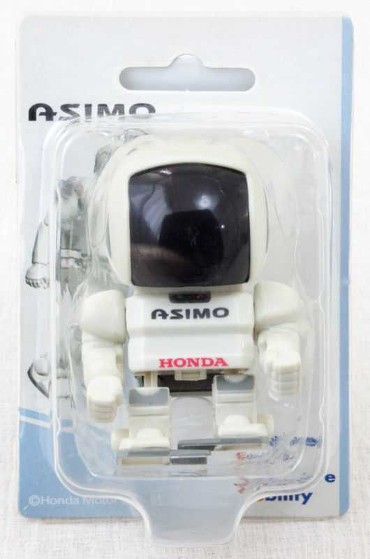 HONDA Asimo Optical Crystal Glass 3D Key Chain JAPAN 2 Japanimedia Store