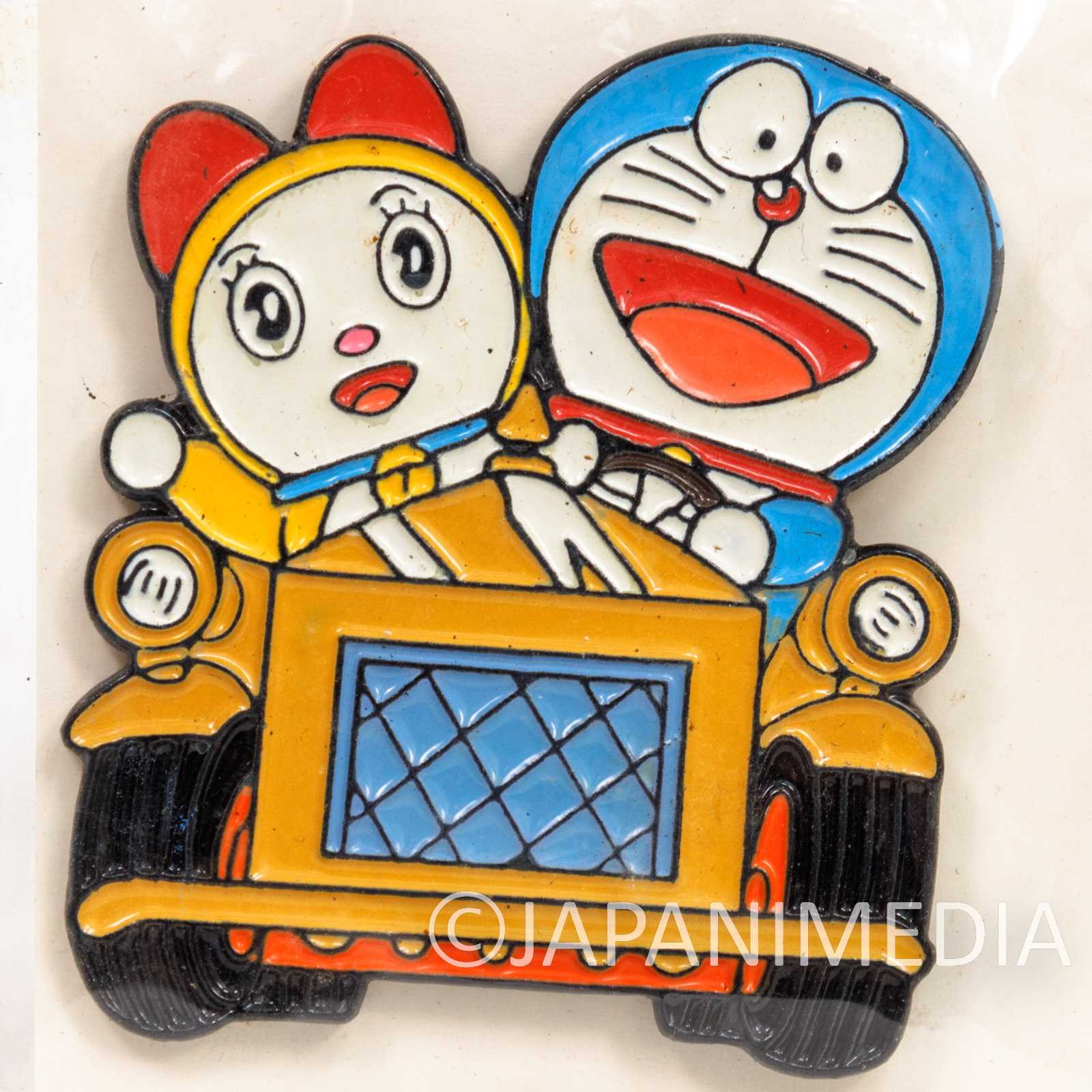 Retro RARE! Doraemon Dorami & Umeboshi Denka Metal Pins Japanimedia Store