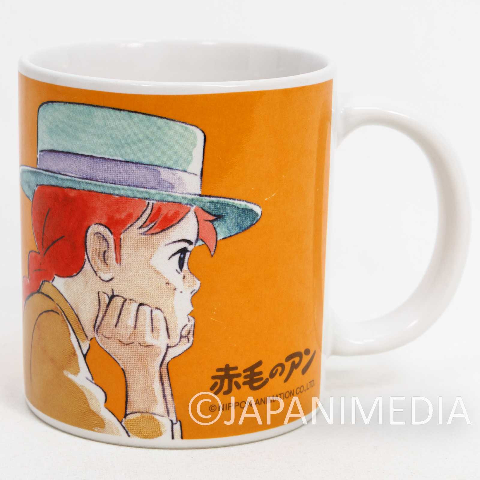 RARE Anne of Green Gables Mug Orange ver. World Masterpiece Theater ...
