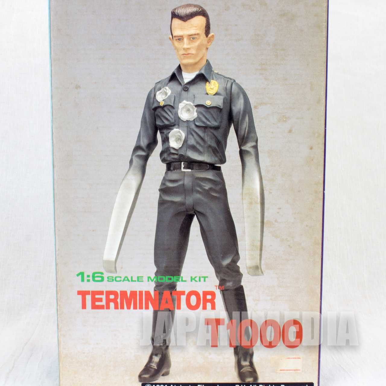 Terminator T1000 1/6 Scale Soft Vinyl Model Kit Tsukuda Hobby JAPAN ...