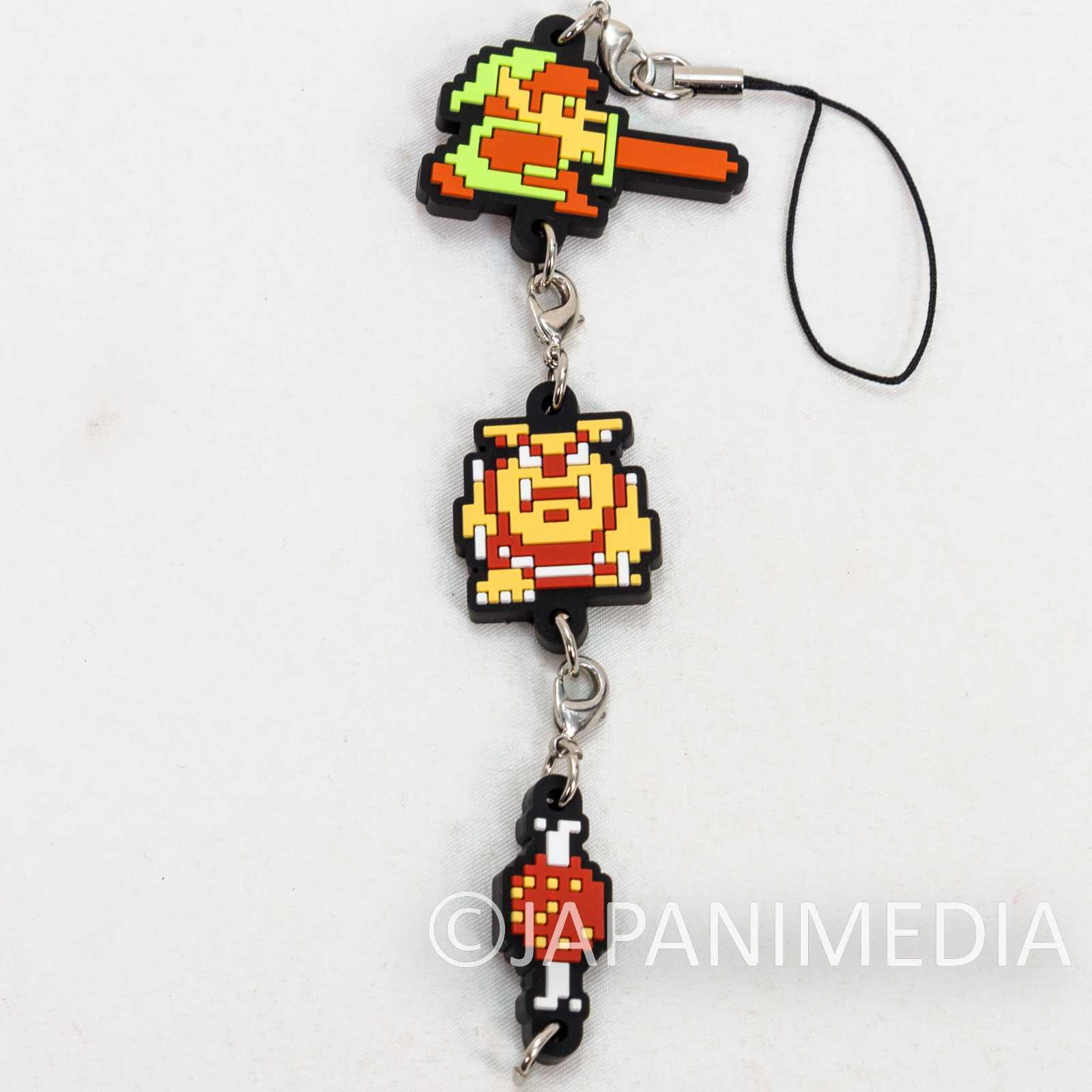 The Legend of Zelda Link Rubber Mascot Strap Nintendo JAPAN FAMICOM NES ...