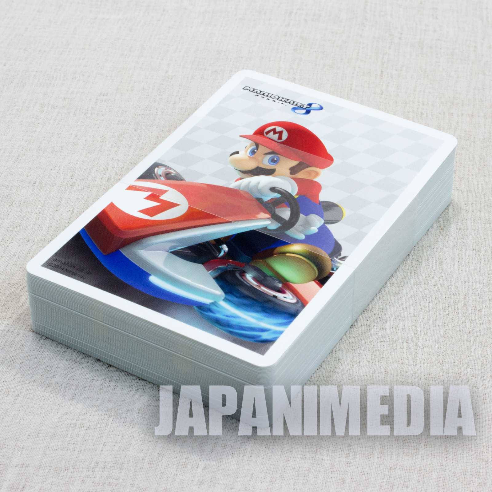 Super Mario Kart 8 Mario Wii-U Trump Clear Playing Cards Nintendo ...