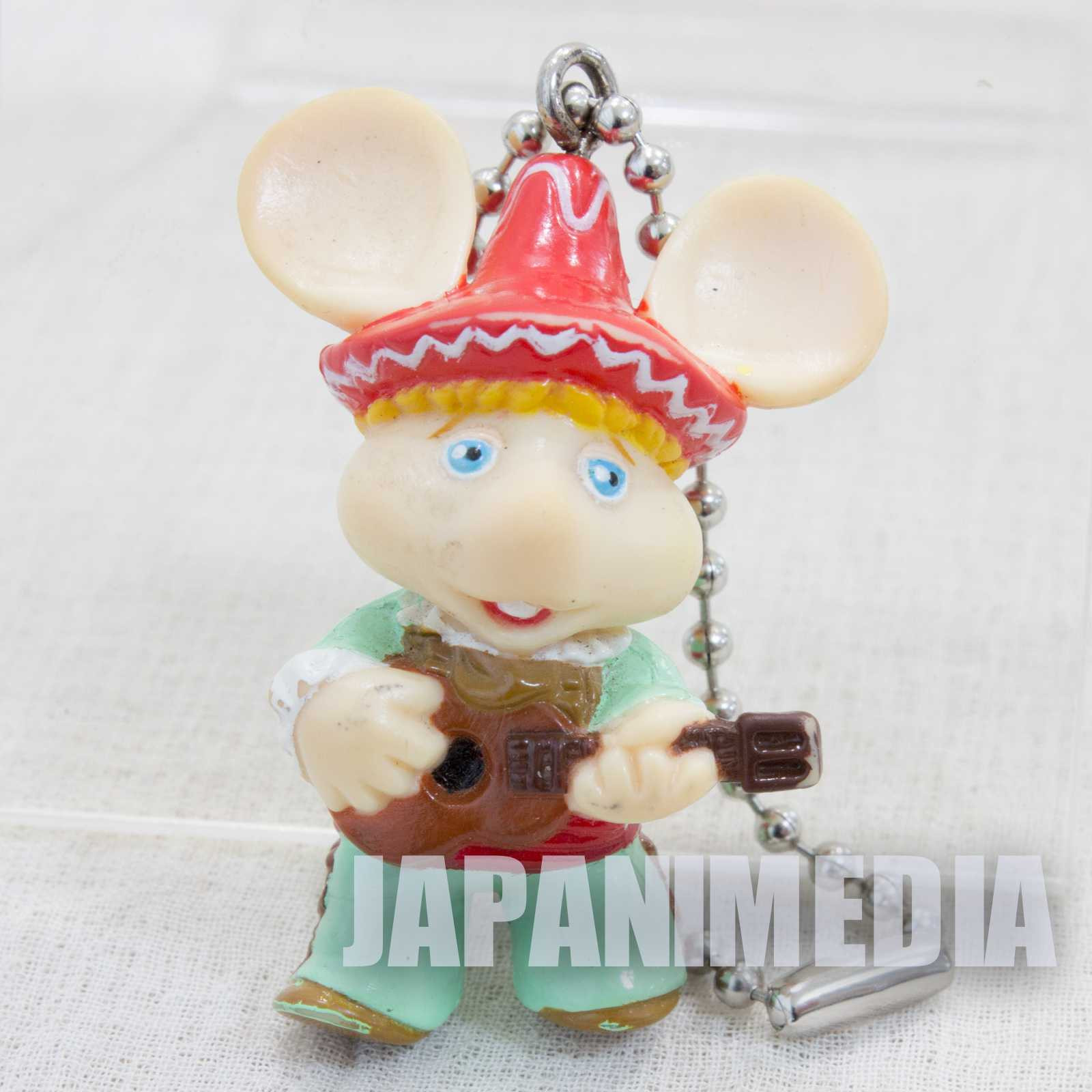 Topo Gigio With Guitar Figure Mascot Ballchain Japanimedia Store
